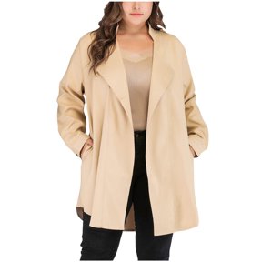 Plus Size Women's Corduroy Shirts Long Sleeve Button Down with Pocket ...