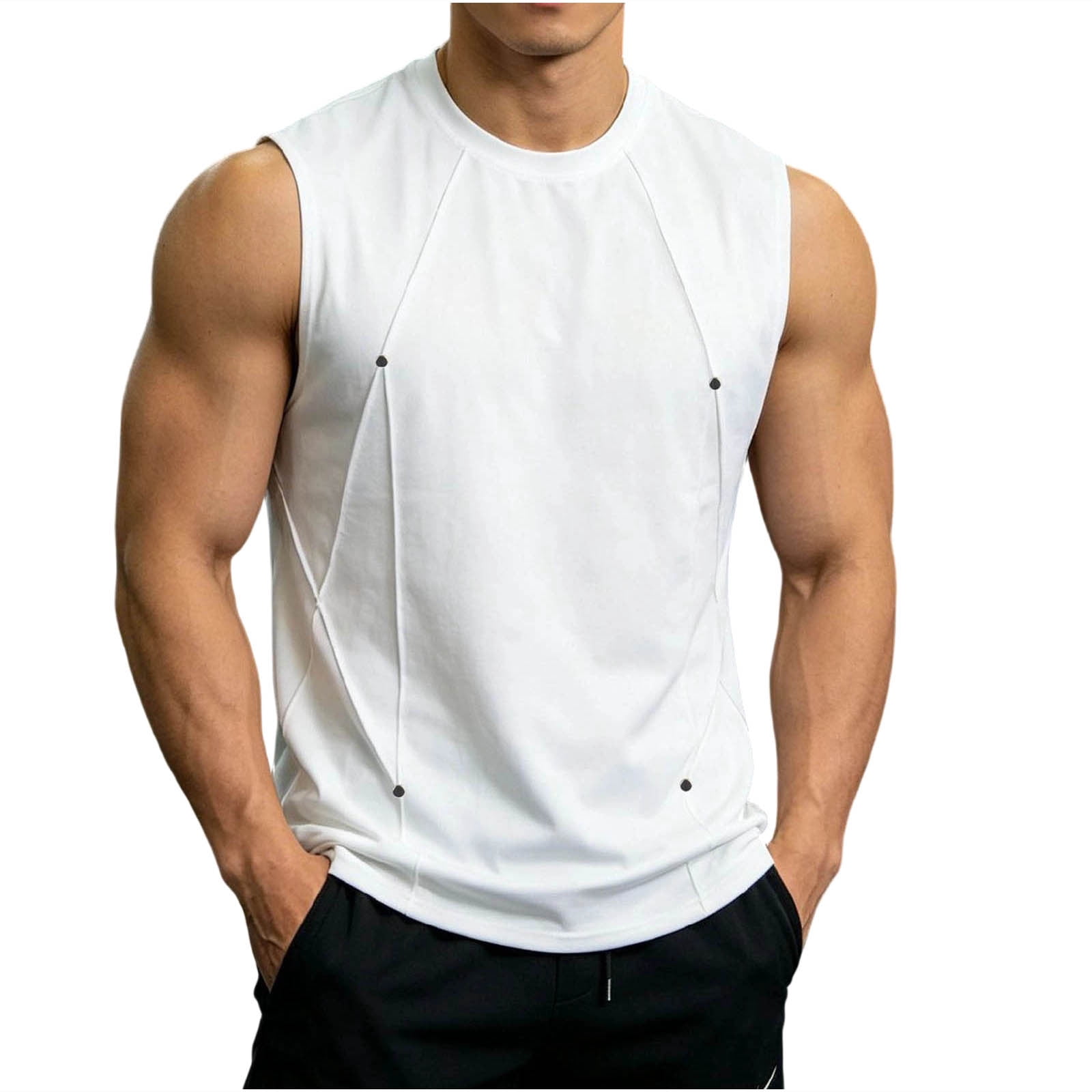 BangWanChi Men's Spring And Summer Color Leisure Line Stitching ...