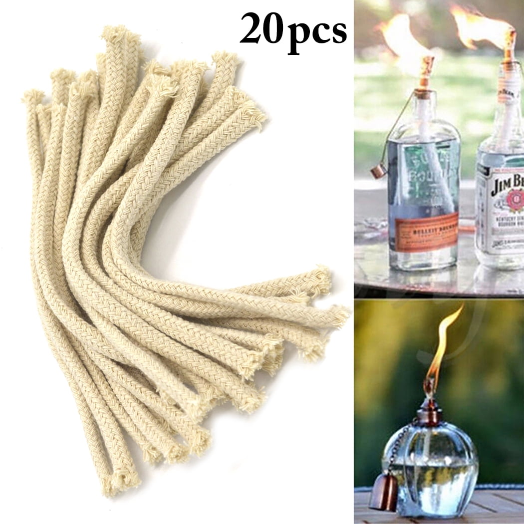 20PCS Oil Lamp Wick Cotton Oil Lantern Wick Replacement Wick for ...
