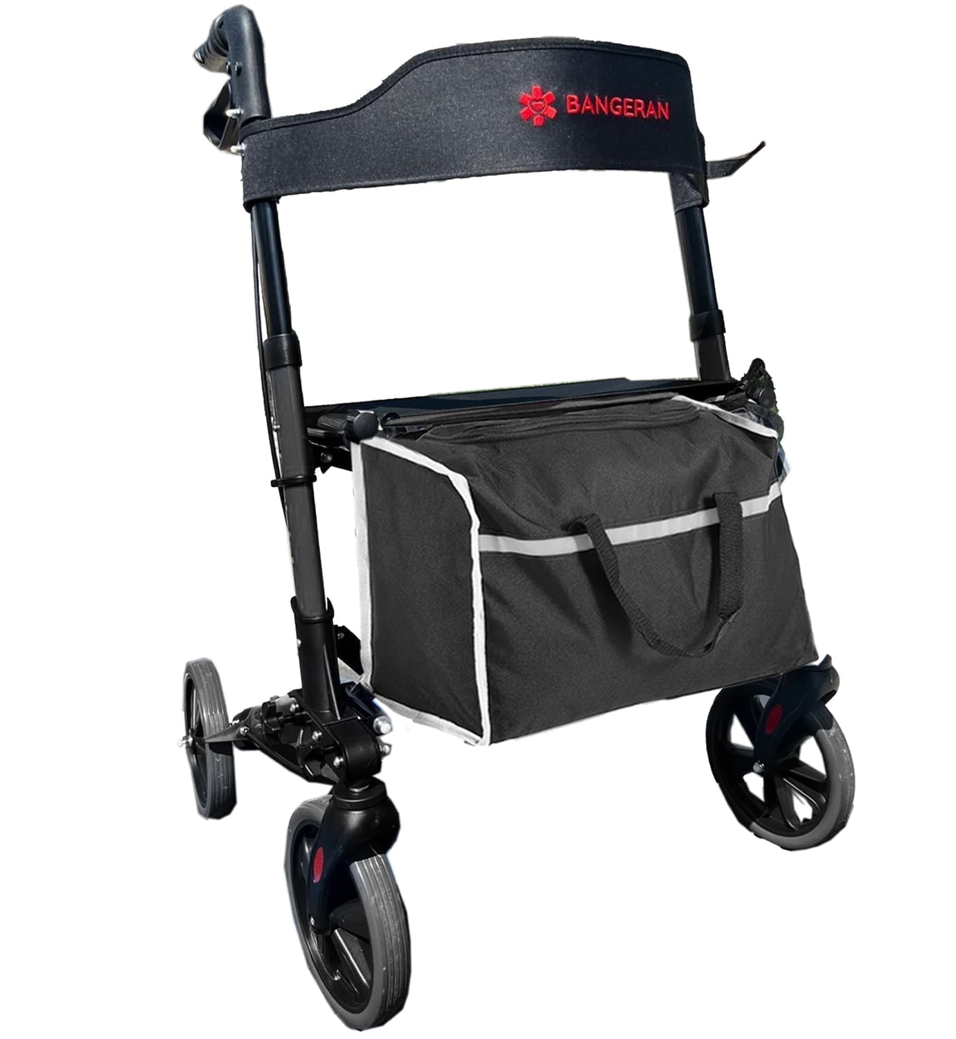Bangeran EasyCarryMate All-Terrain Drive Rollator Walker with Seat ...