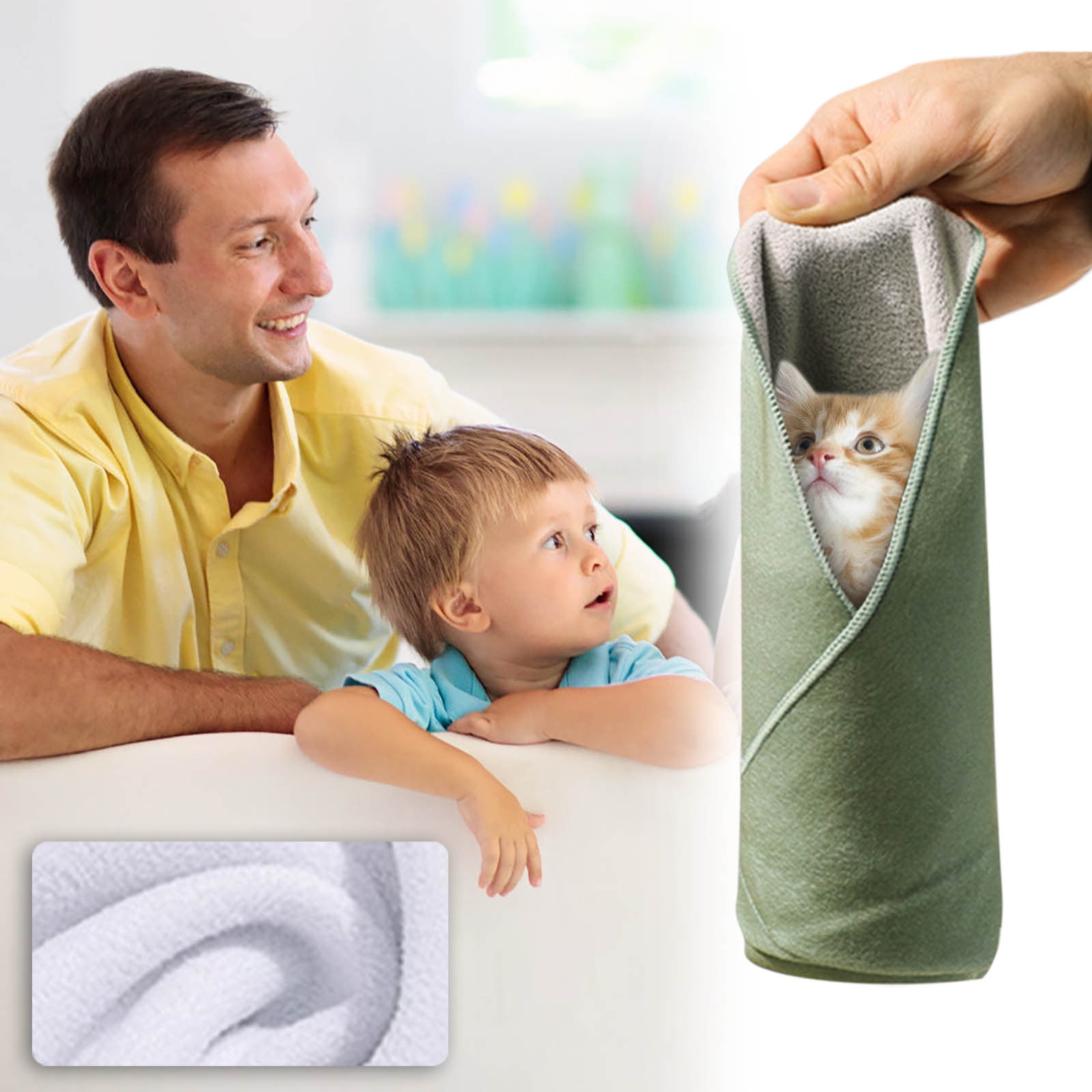 Banghong 2025 New Cat Wrap for Grooming,Premium Cat Grooming Wrap Cat ...