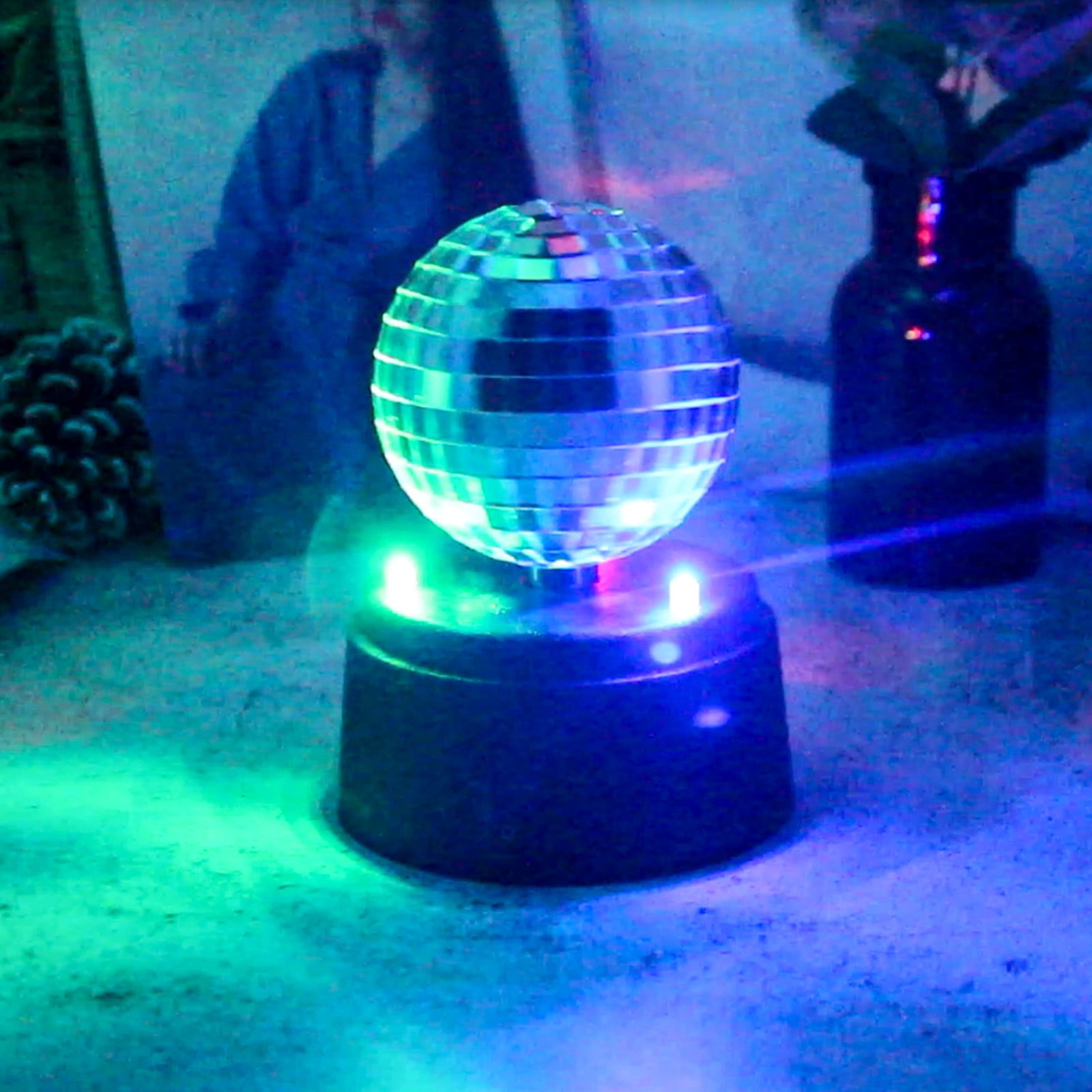 Banghong Disco Ball Lamp Mini Luminous Disco Ball Lamp Aand Lens Ball ...