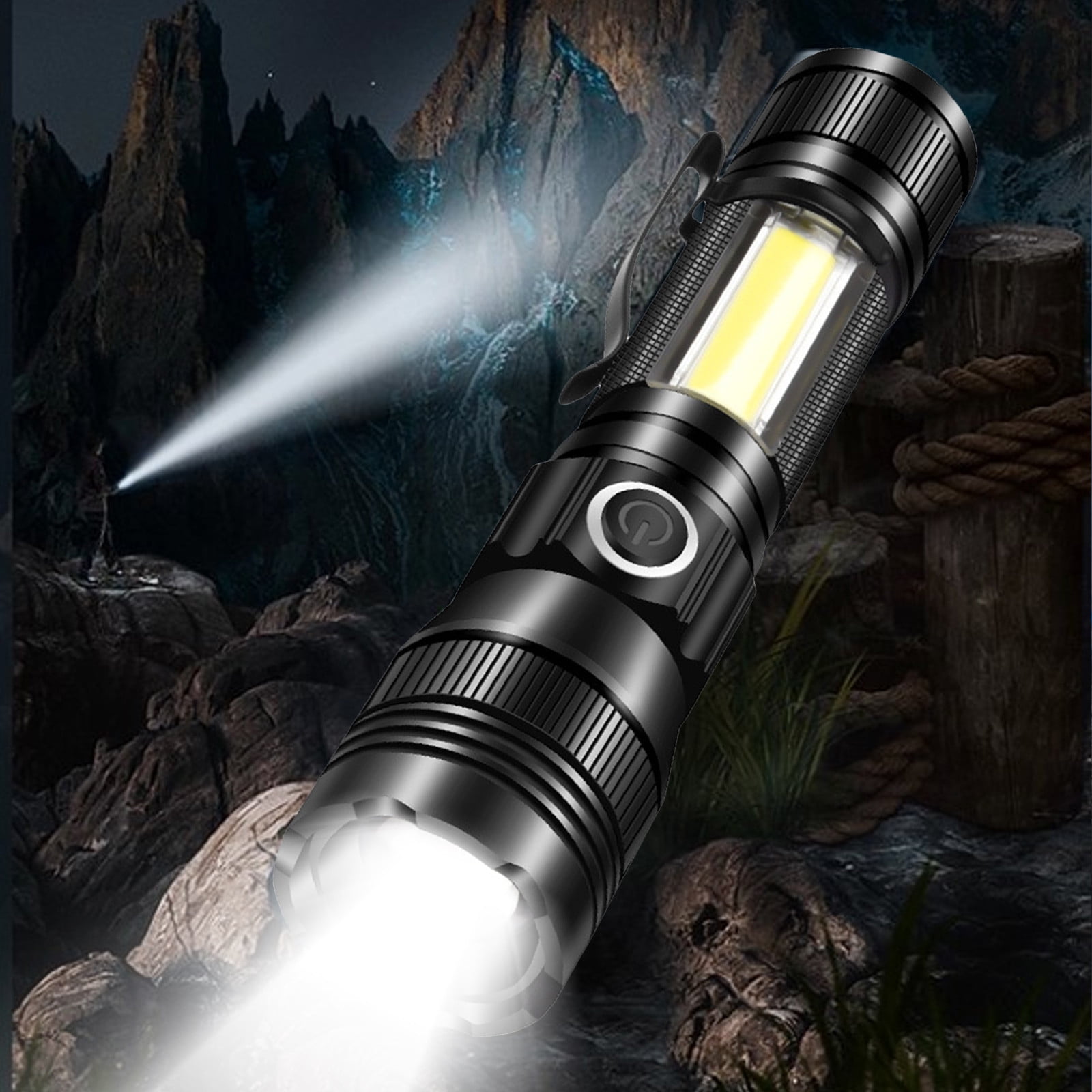 Banghong LED Flashlights, High Powered 12000 Lumens Super Bright ...