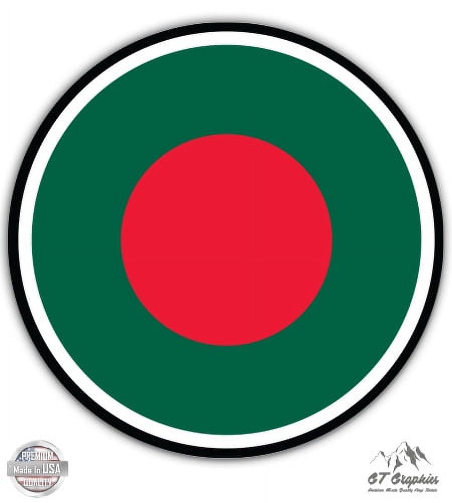Bangladesh - 3" Vinyl Sticker - For Car Laptop I-Pad Phone Helmet Hard ...