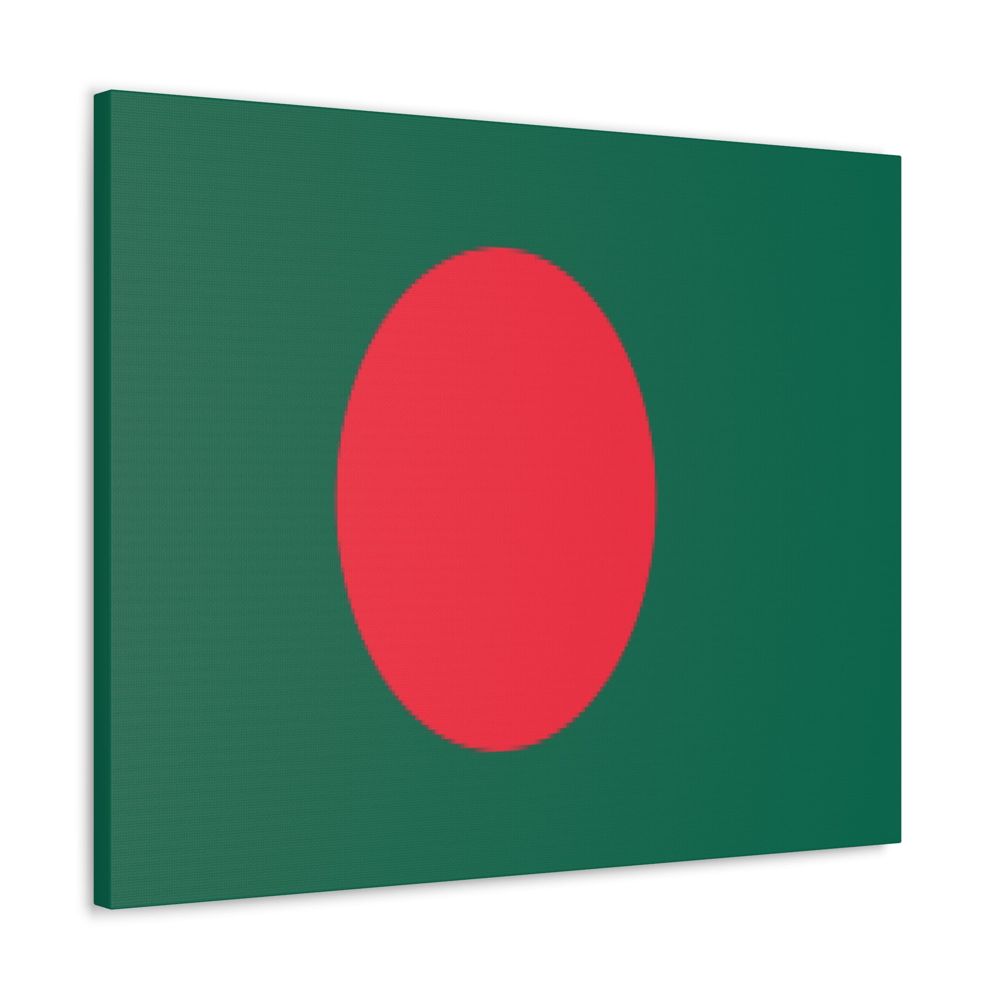 Bangladesh Country Flag Canvas Vibrant Wall Art Unframed Home Decor ...
