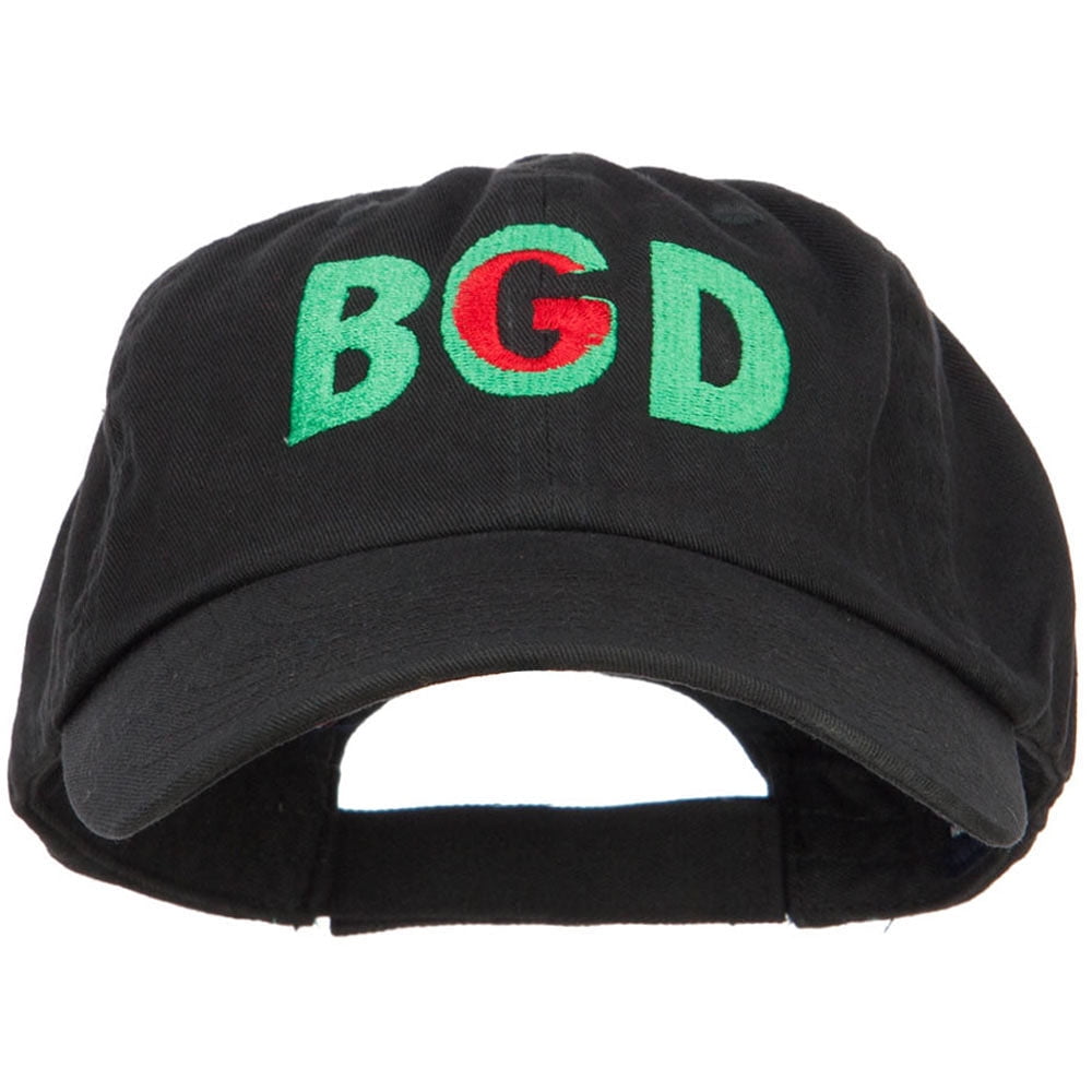 Bangladesh Embroidered Low Profile Cap - Black OSFM - Walmart.com