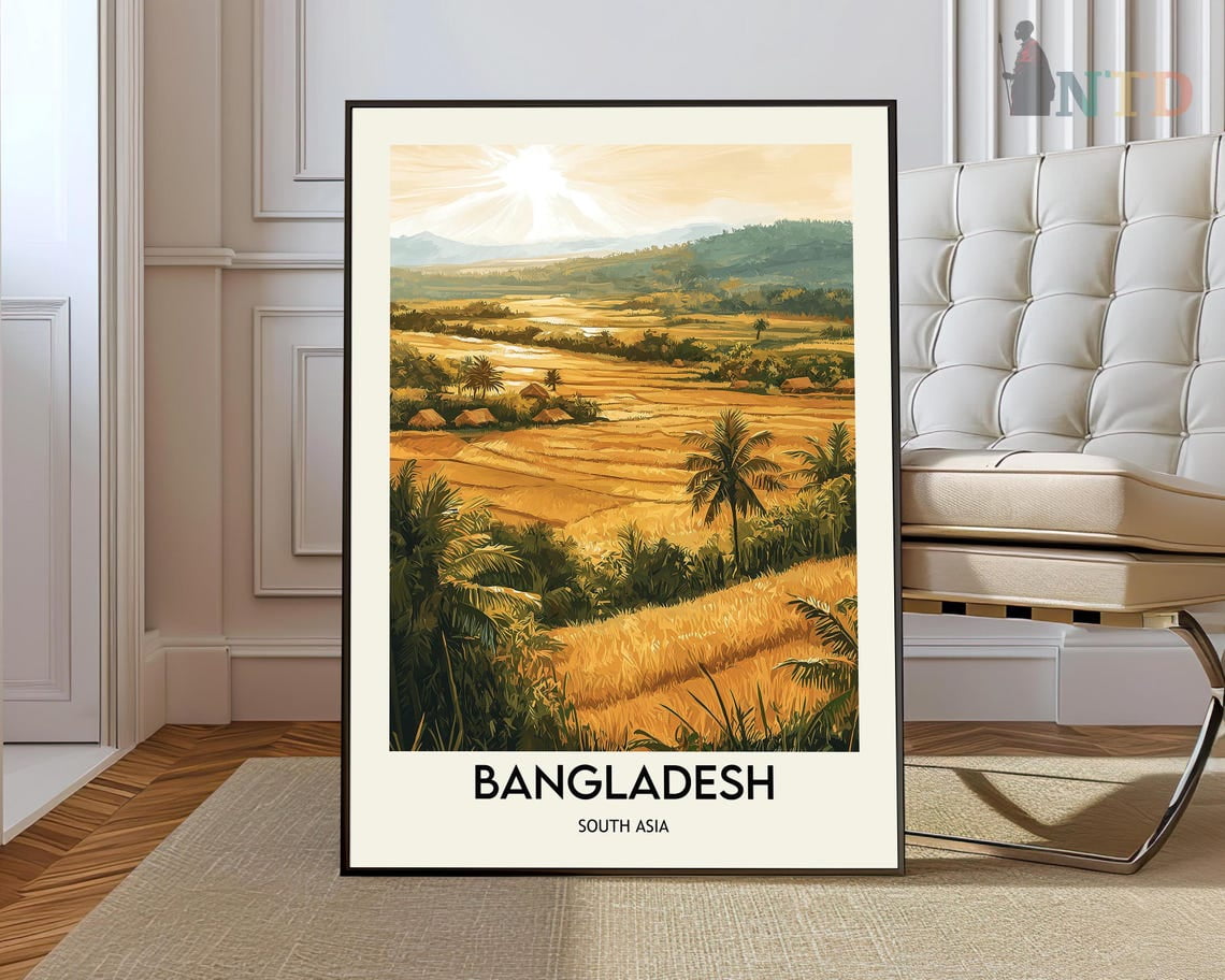 Bangladesh Print, Bangladesh Poster, Bangladeshbangladesh Art Print, Bangladesh Photo ...