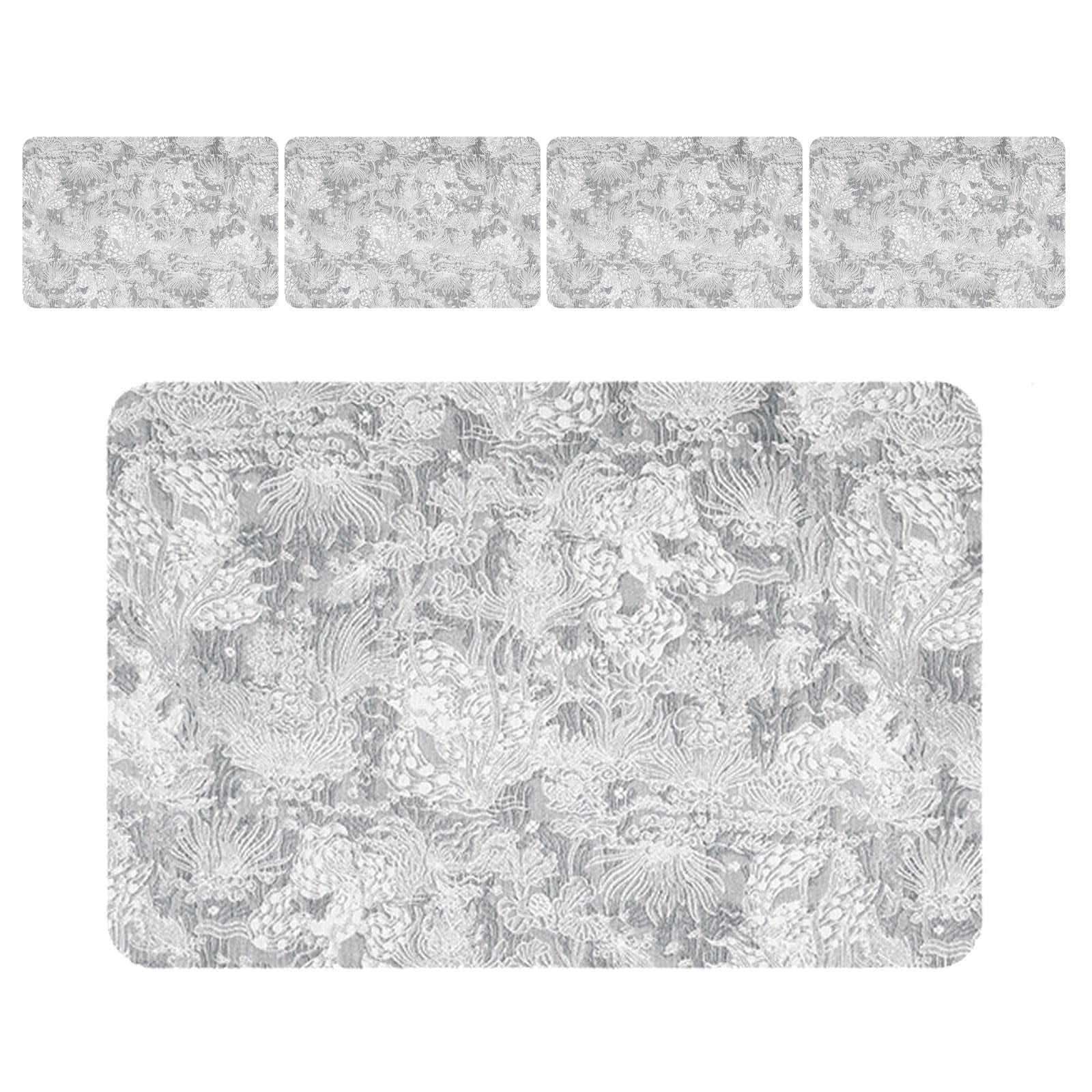 Banglynn Bar Mats for Countertop Table Mats，Wipeable Coffee Bar Mat and ...
