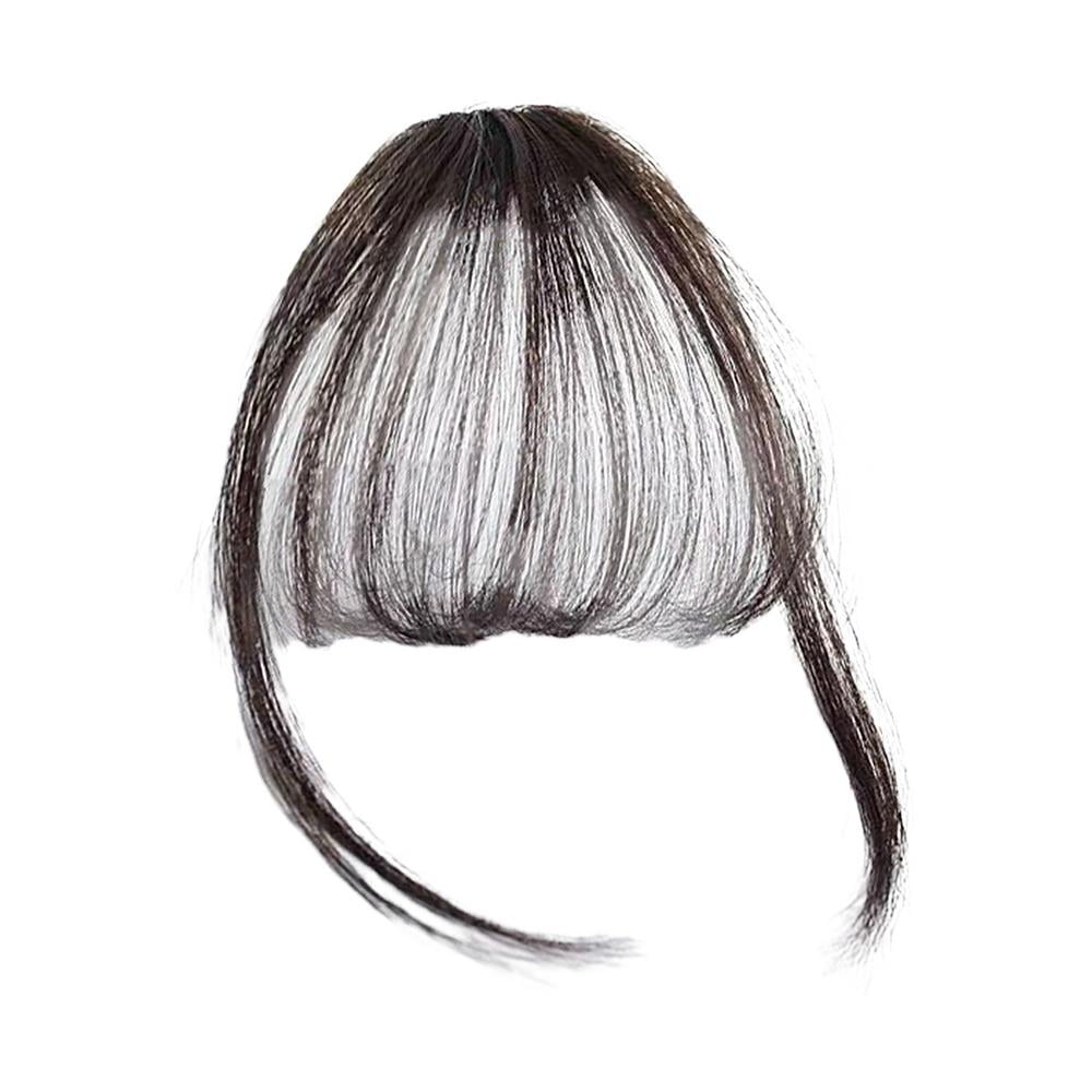Bangs Clip In Hair Extensions Fake Air Hairpieces Easy Clip Natural ...