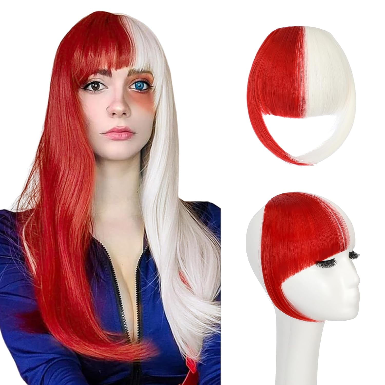 Bangs Hair Clip in Bangs, Fake Bangs Natrual Clip in Hair Extensions ...