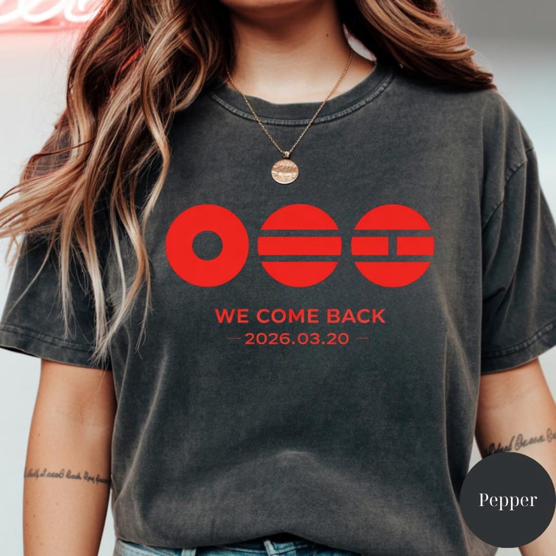 Bangtan Come Back Shirt World Tour Concert Outfit for Army, Kpop Album ...