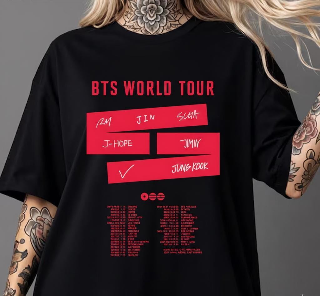 Bangtan Comeback T-Shirt: BTS Is Back shirt, Music Concert 2026, kpop ...