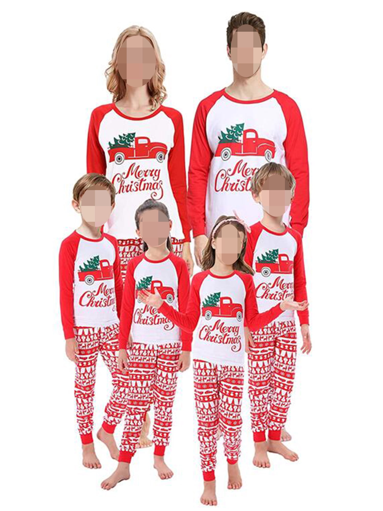 Bangyeer Family Christmas Pajamas Matching Sets Christmas Matching ...