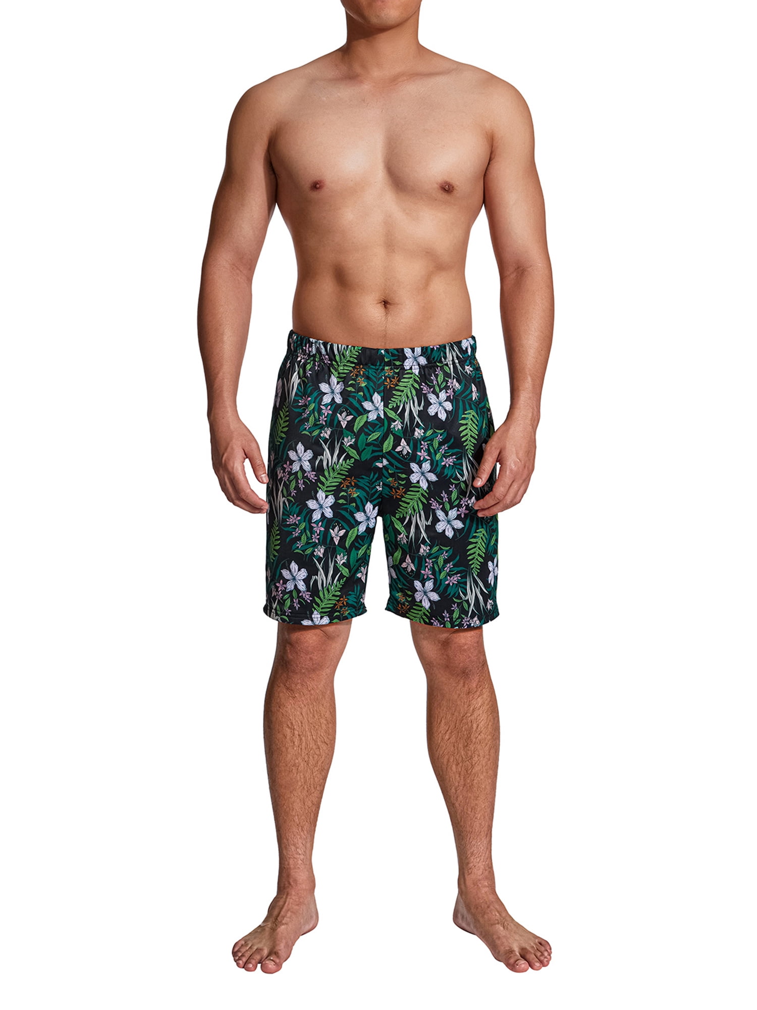 Bangyeer Family Matching Swimsuits Floral Leaves Print Two Pieces ...