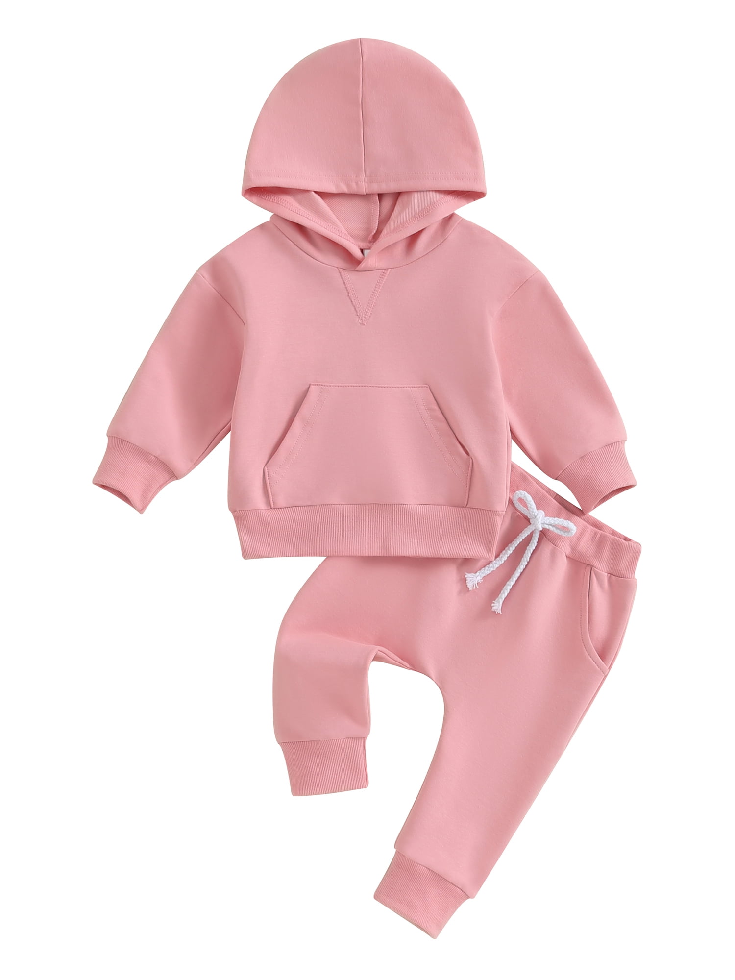 Bangyeer Toddler Baby Girl Boy Clothes Set Long Sleeve Hoodies ...