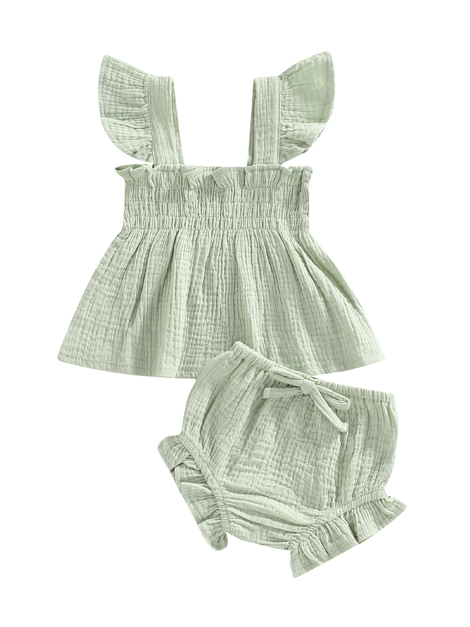 Bangyeer Toddler Baby Girl Summer Floral Tank Tops Shorts Pants Clothes ...