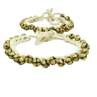 KVR Bharatnatayam Indian Traditional Dance Anklets Brass Bells Ghungroo ...