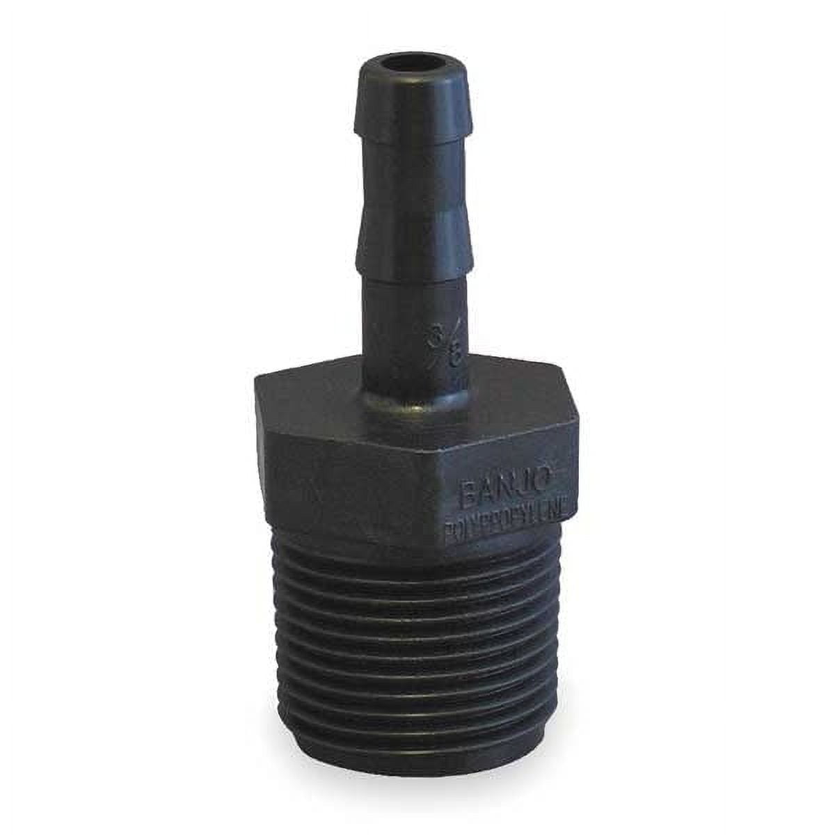 Banjo Barbed Hose Fitting,Hose ID 1/4",1/2"NPT HB050-025 - Walmart.com