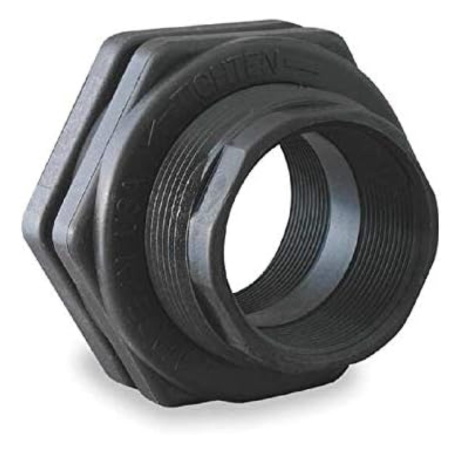 Banjo Bulkhead Fitting 2" FPT & 3-1/4" OD Double Threaded w/Gasket ...