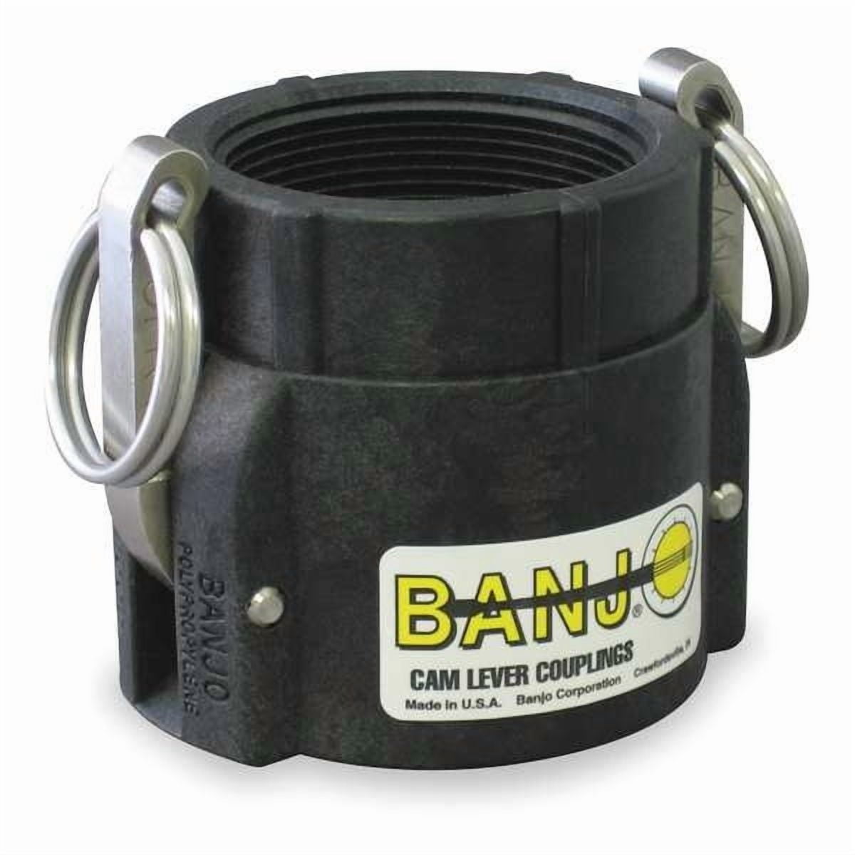 Banjo Cam and Groove Coupling,3",Polypropylene 300D - Walmart.com