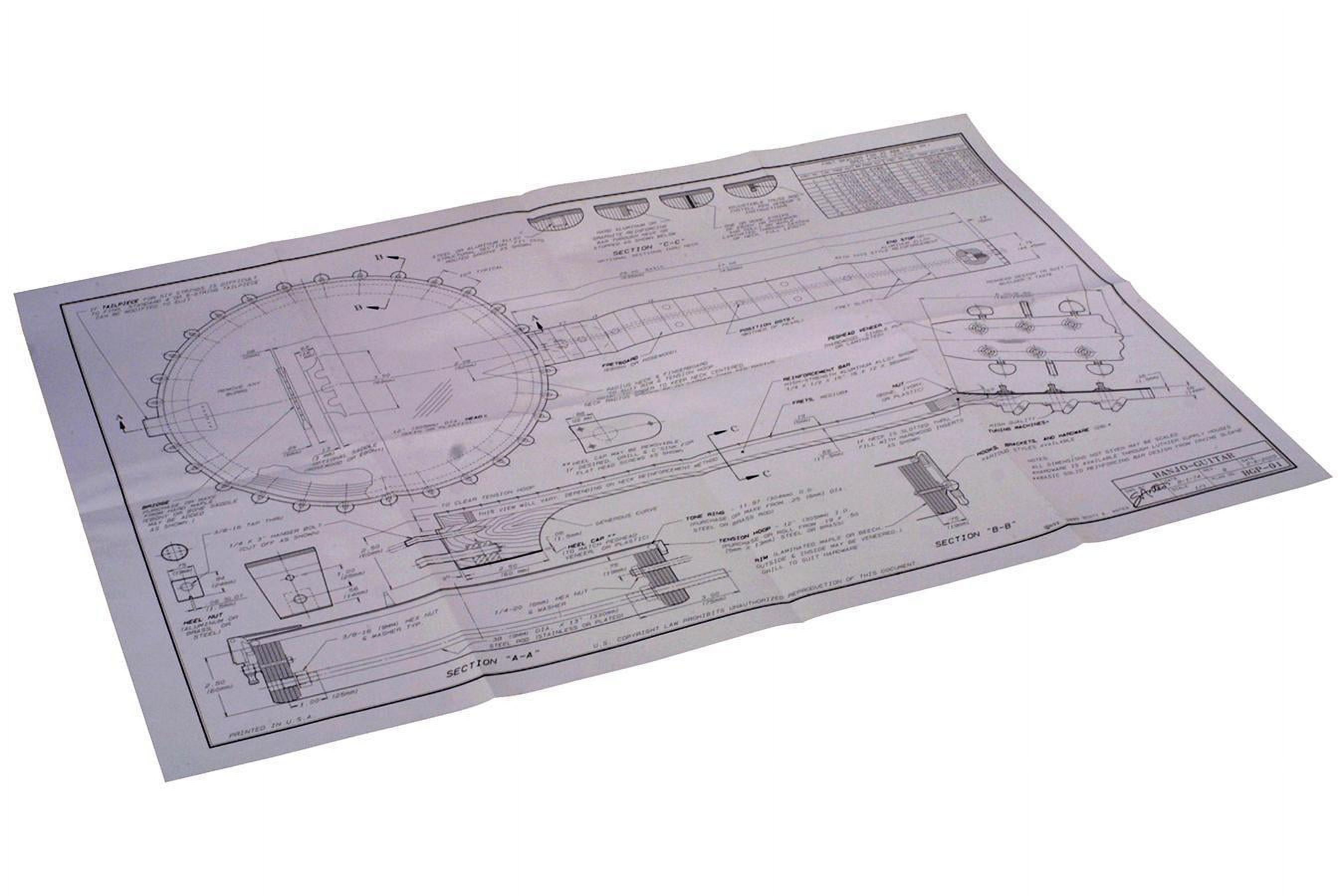 Banjo Guitar Plan - Walmart.com