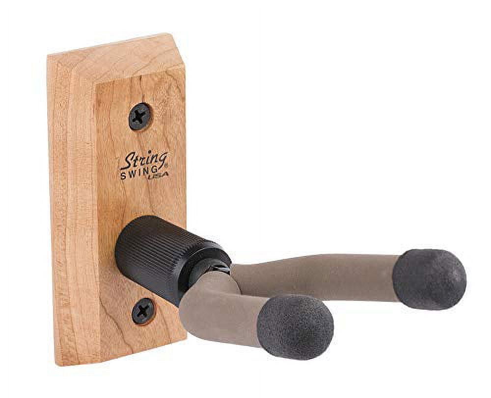 String Swing Banjo Hanger, Wall Mount, Cherry Hardwood, CC01B-C ...