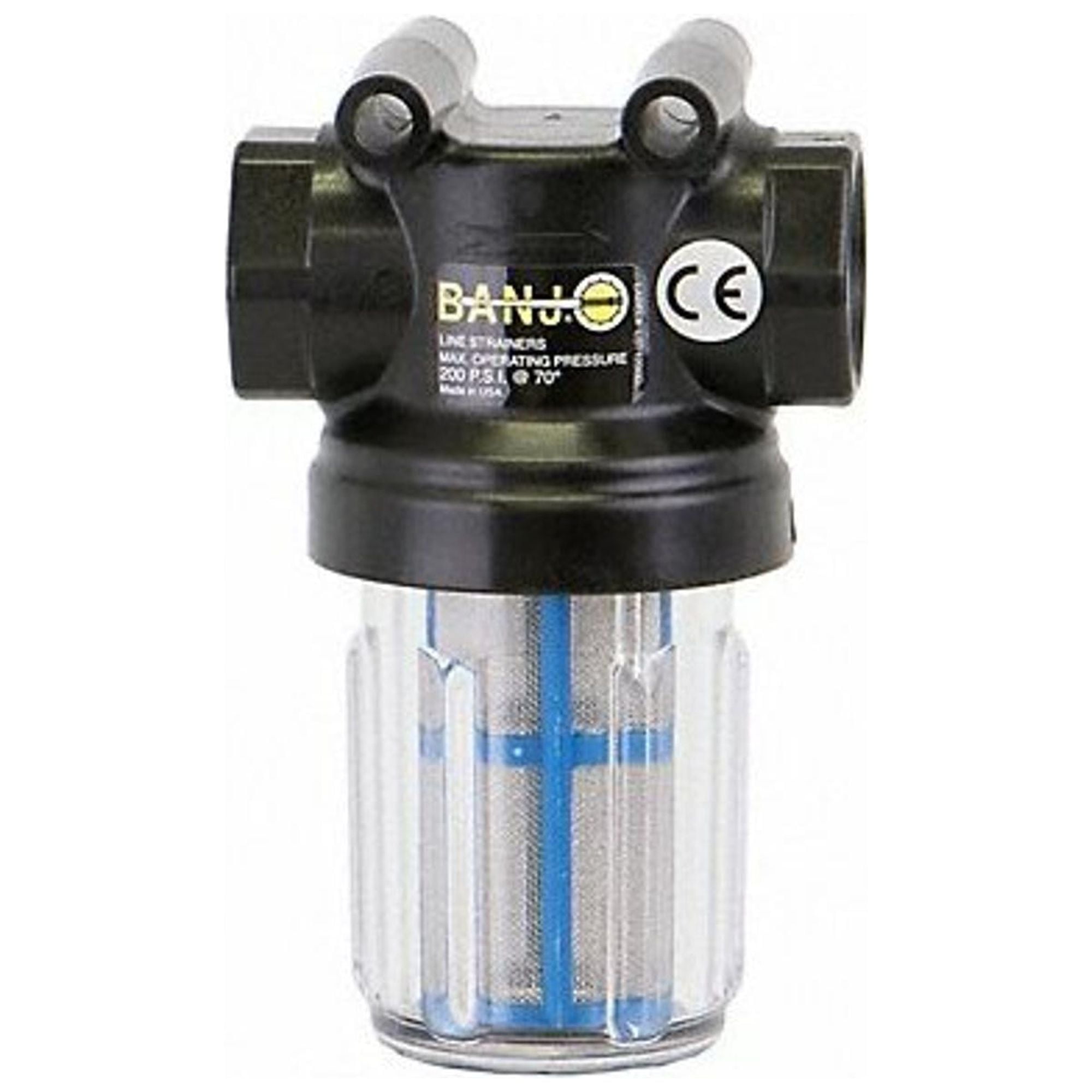 Banjo T-Line Strainer,3/4",297 Microns LSTM075-50C - Walmart.com