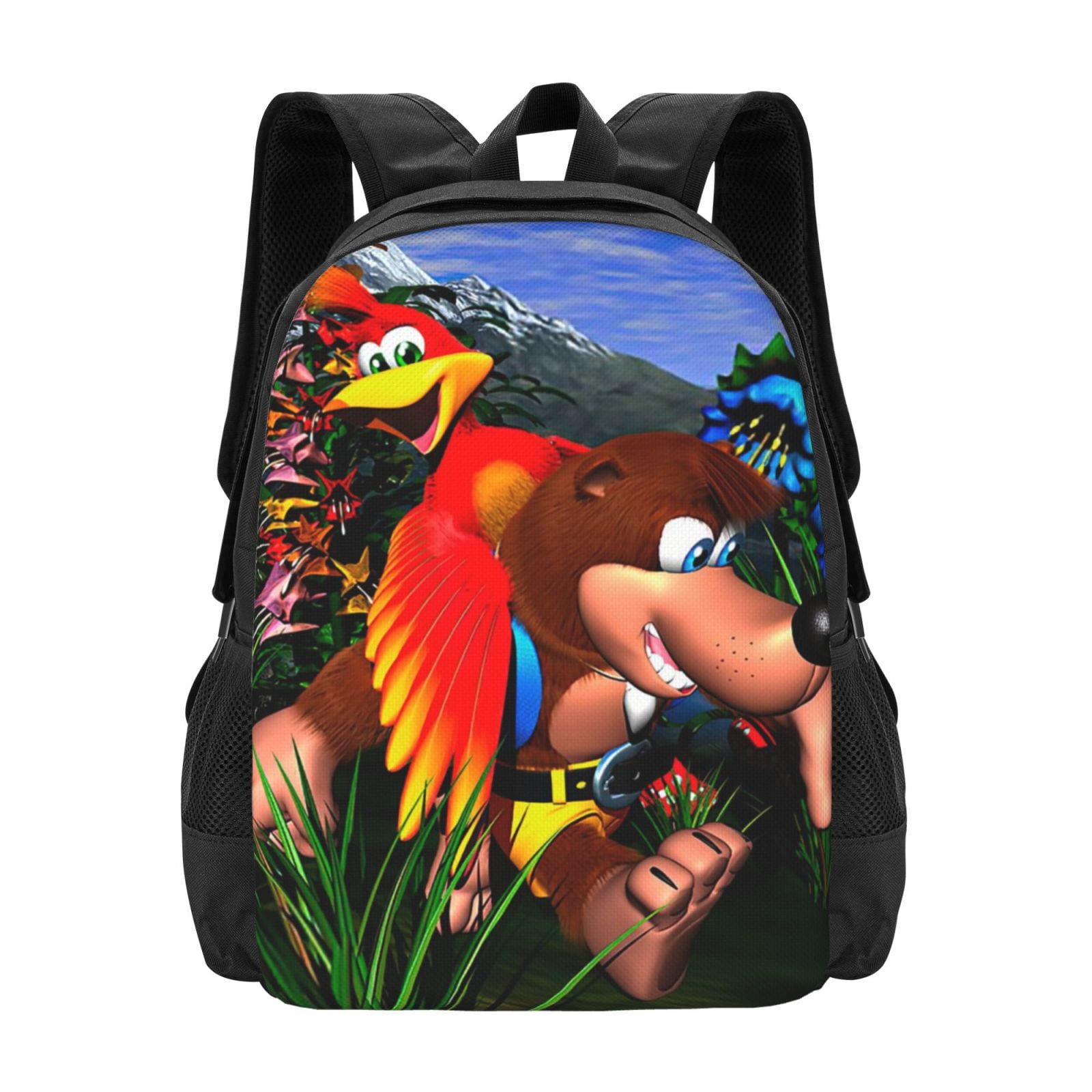 Banjo-Kazooie Backpack,3d Print Laptop Backpack Lightweight Casual ...