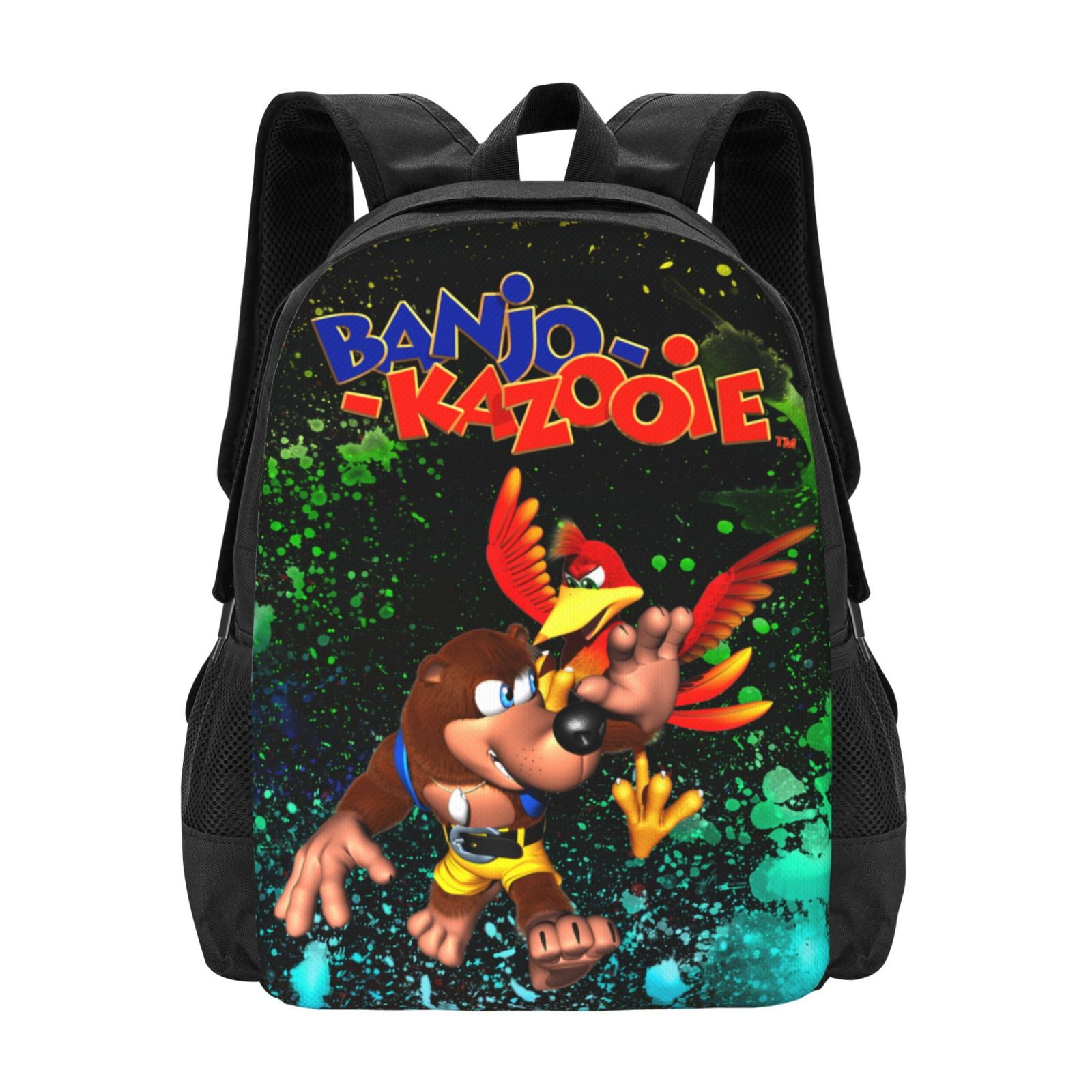 Banjo-Kazooie Backpack,3d Print Laptop Backpack Lightweight Casual ...
