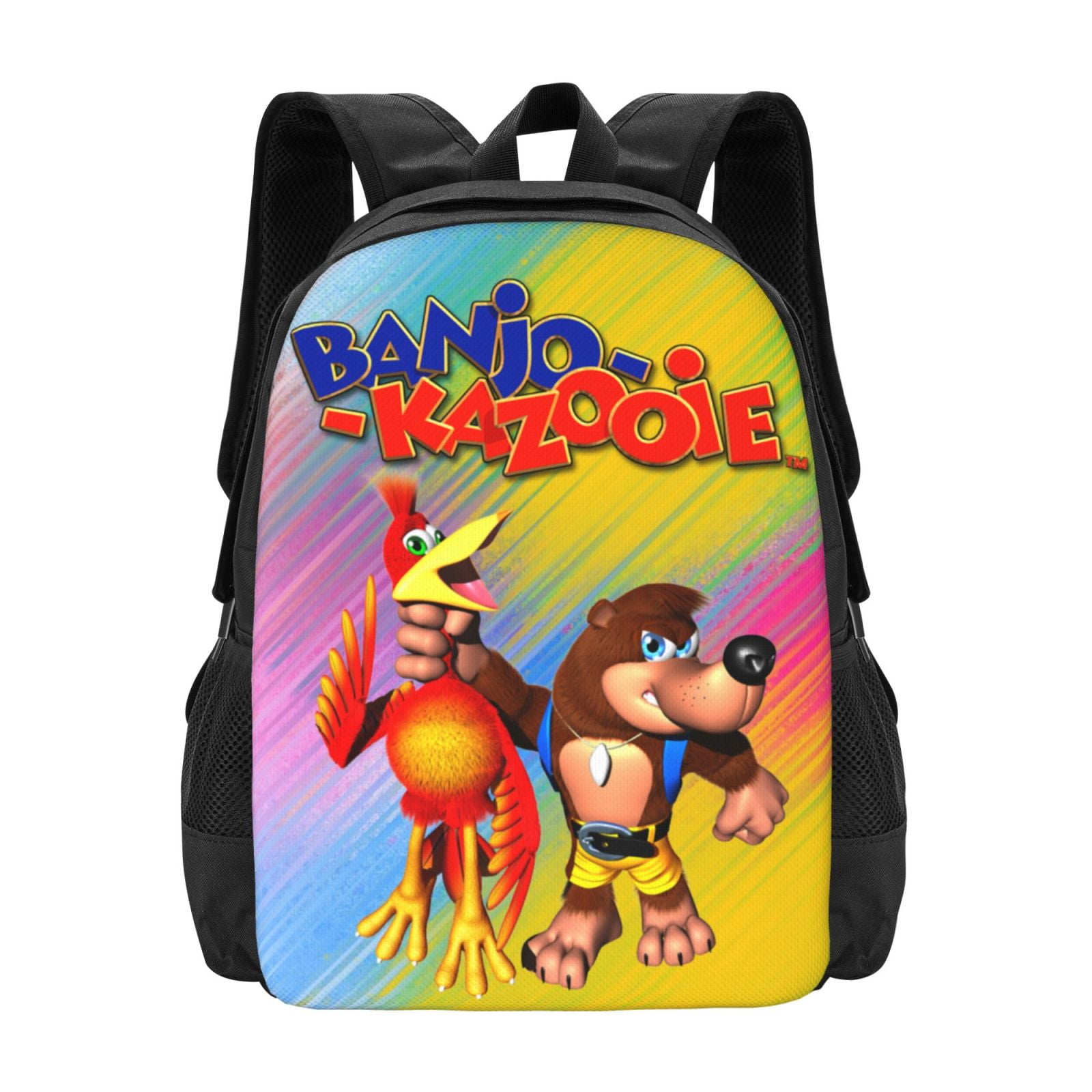 Banjo-Kazooie Backpack,3d Print Laptop Backpack Lightweight Casual ...