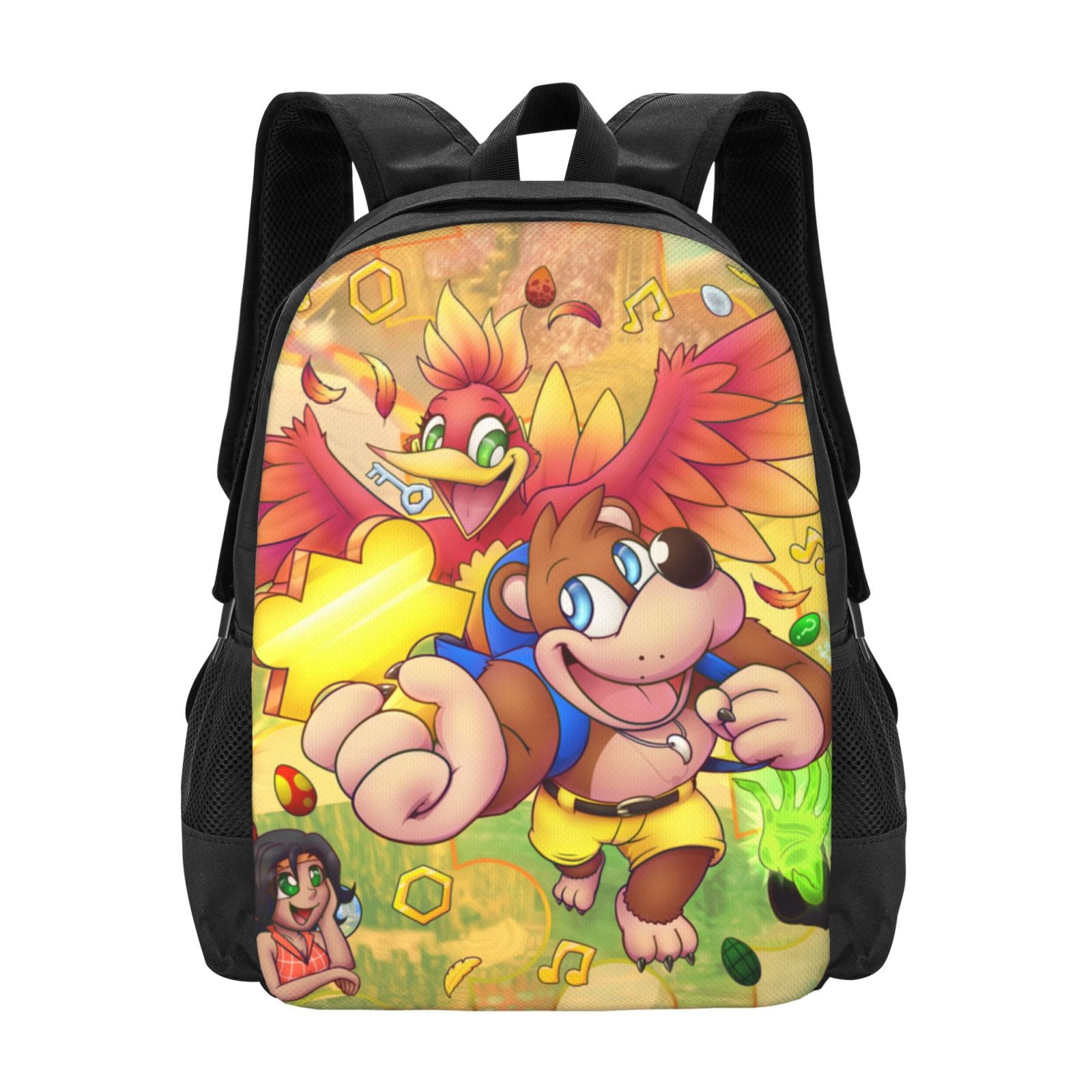Banjo-Kazooie Backpack,3d Print Laptop Backpack Lightweight Casual ...