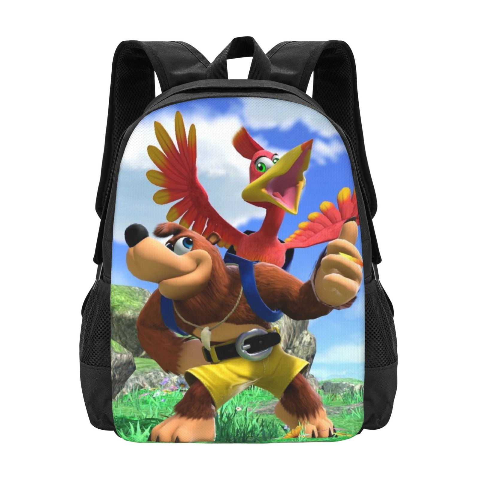 Banjo-Kazooie Backpack,3d Print Laptop Backpack Lightweight Casual ...