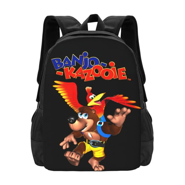 Banjo-Kazooie Backpack,3d Print Laptop Backpack Lightweight Casual ...