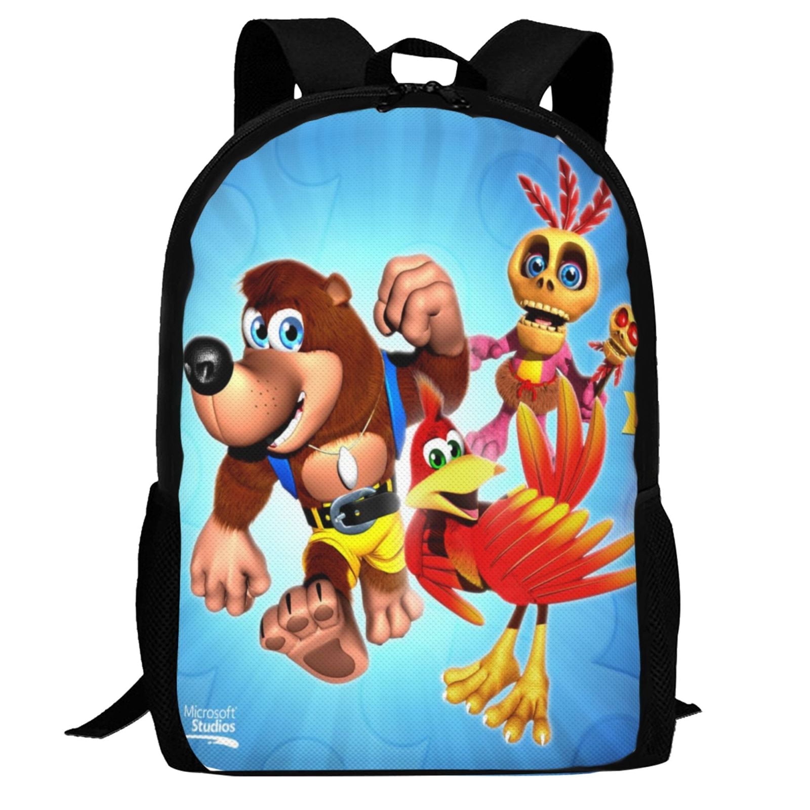 Banjo-Kazooie Backpack,3d Print Laptop Backpack Lightweight Casual ...