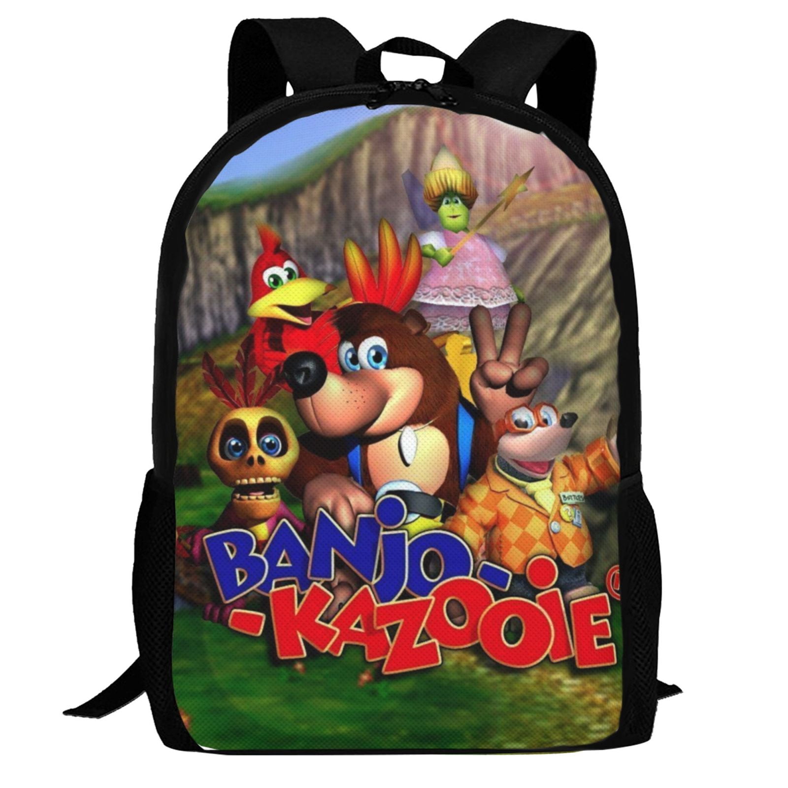 Banjo-Kazooie Backpack,3d Print Laptop Backpack Lightweight Casual ...