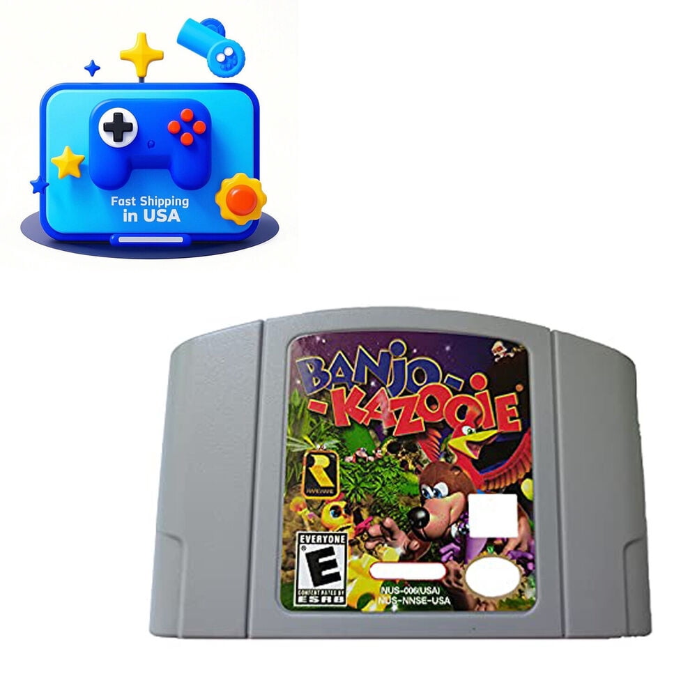 Banjo Kazooie Game Series (Nintendo 64, N64) - Walmart.com