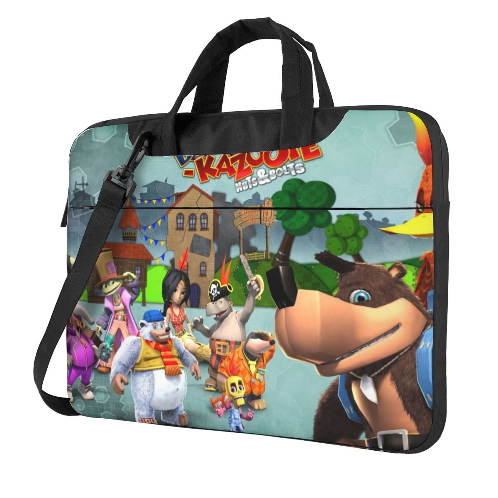 Banjo-Kazooie Laptop Bag Case, 15.6 inch Computer Bag Laptop Shoulder ...