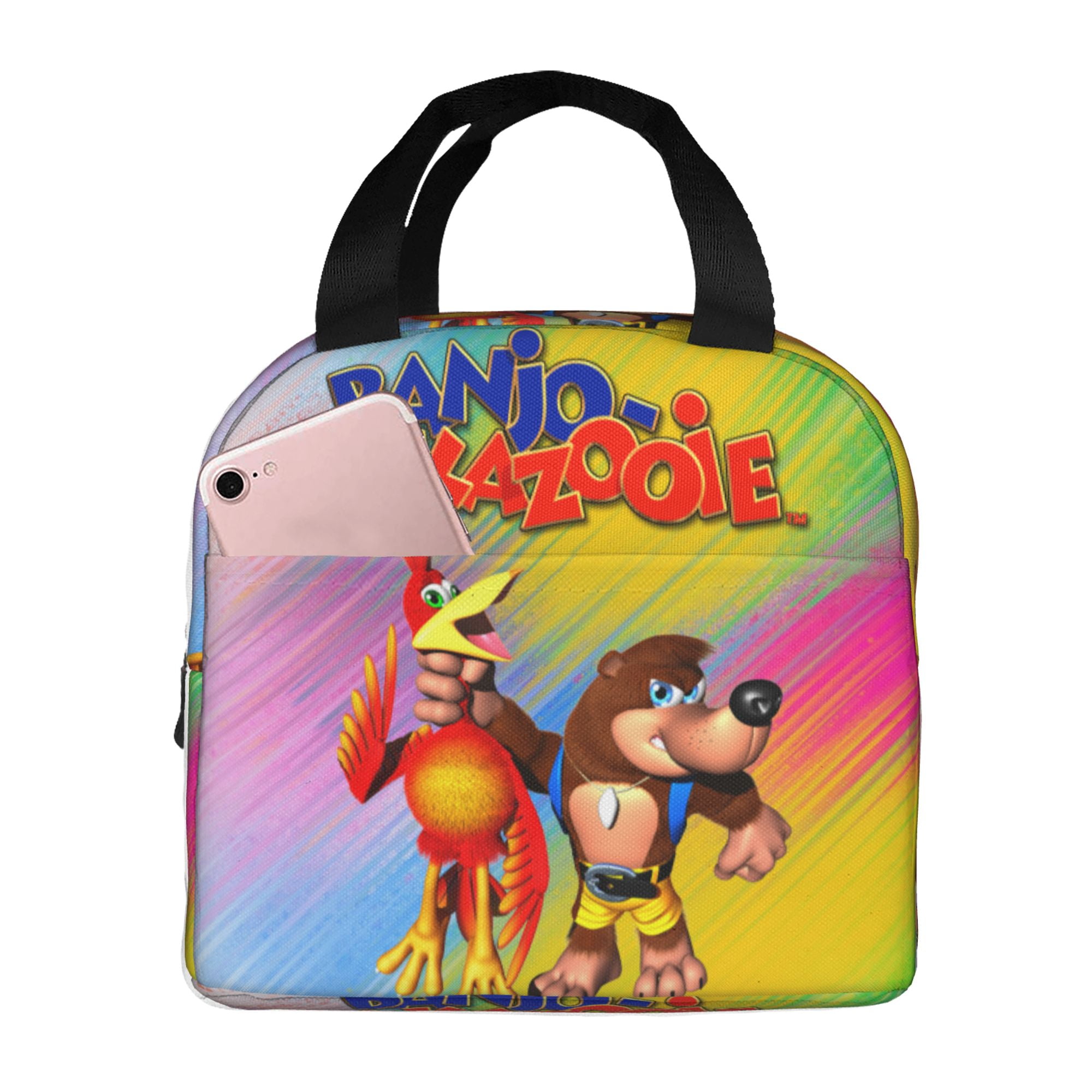 Banjo-Kazooie Lunch Bag Lunch Bag Tote Bag Insulated Lunch Box Picnic ...