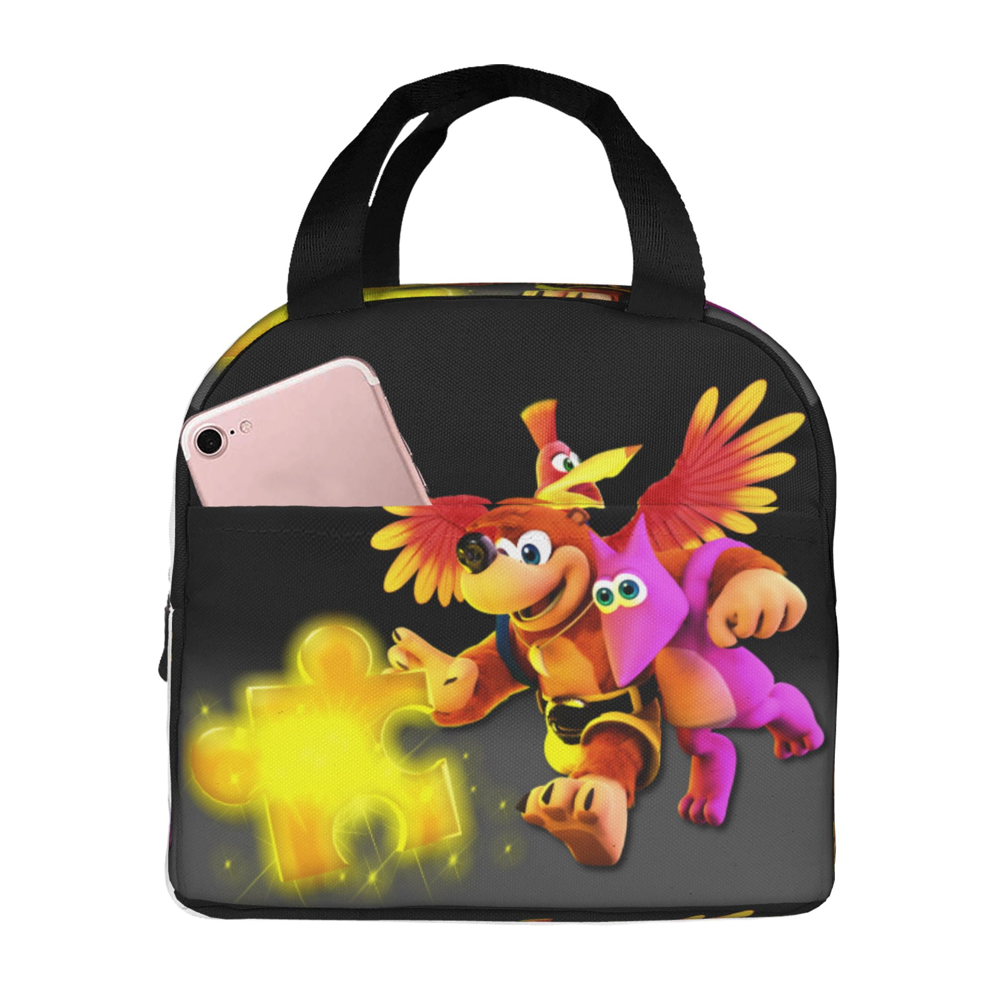 Banjo-Kazooie Lunch Bag Lunch Bag Tote Bag Insulated Lunch Box Picnic ...
