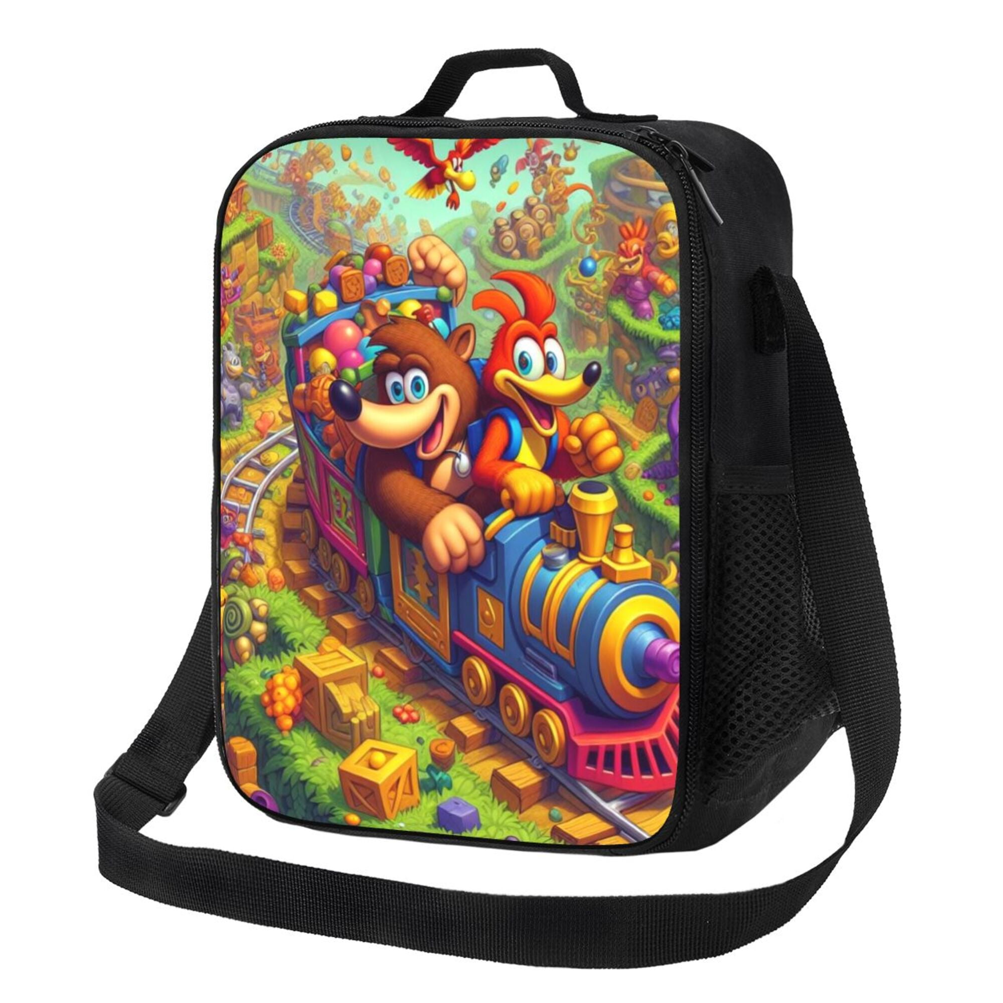 Banjo-Kazooie Lunch Bag Lunch Box Lightweight Durable Lunch Tote Bag ...