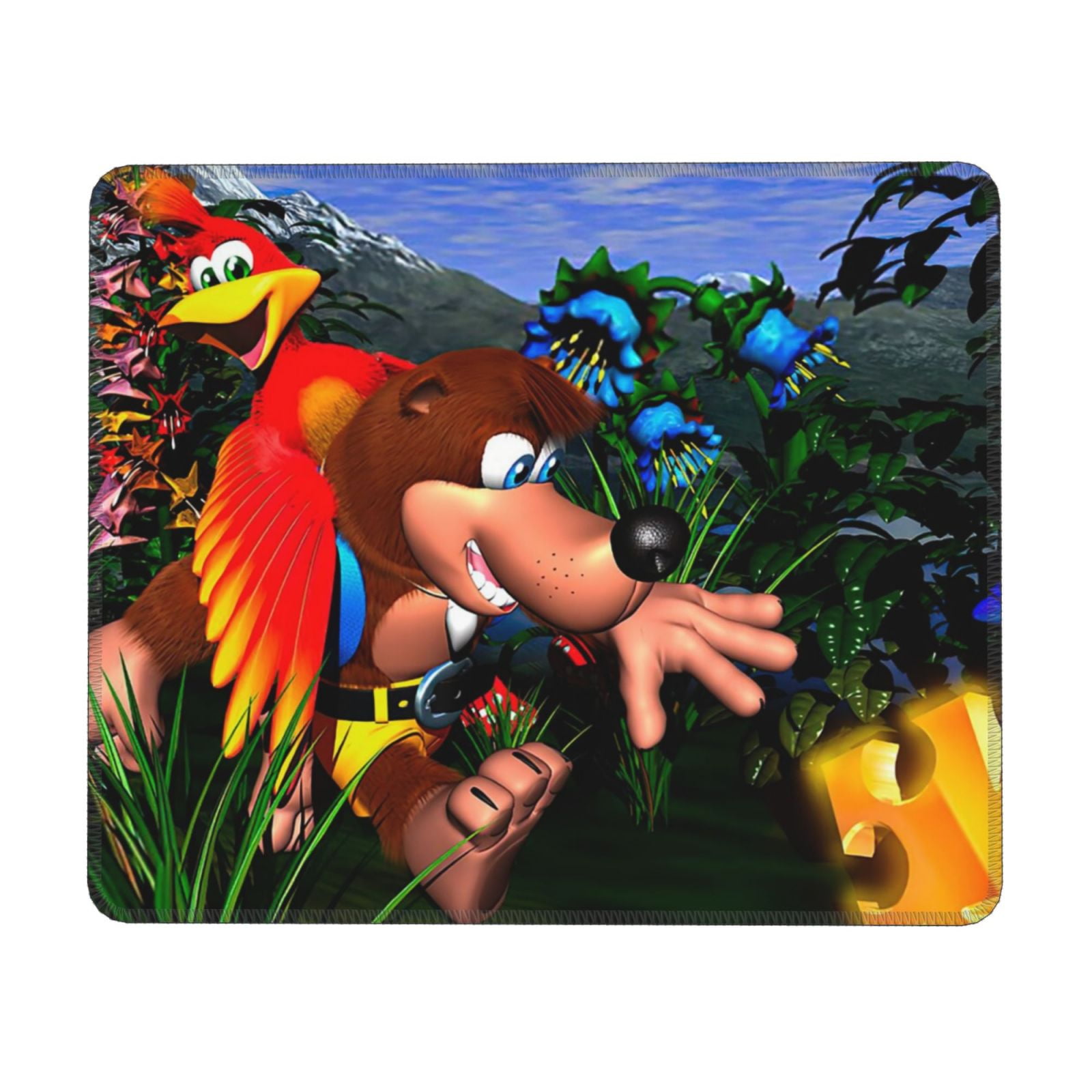 Banjo-Kazooie Mouse Pad,Small Gaming Mousepad,Non-Slip Rubber Base And ...