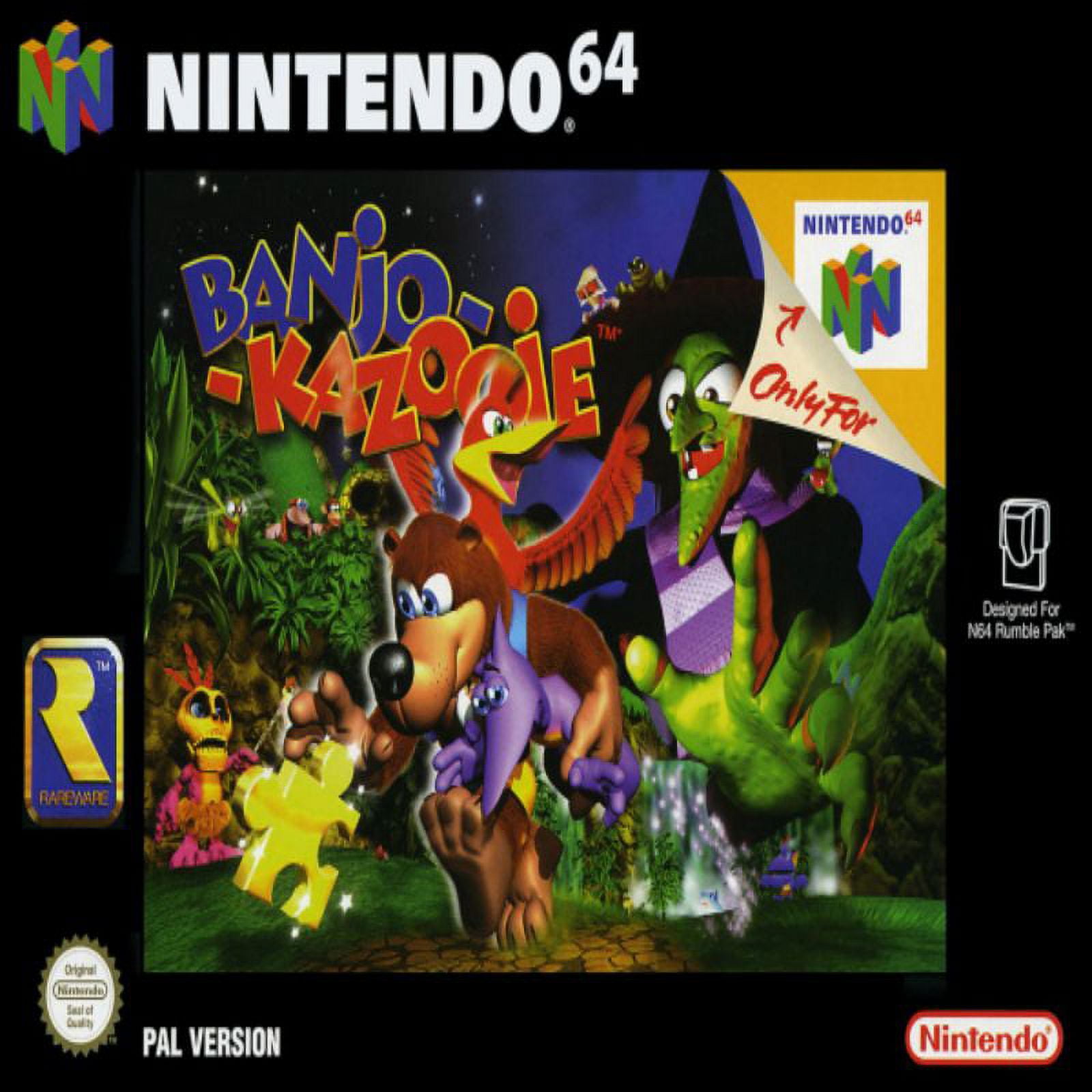 Banjo-Kazooie N64 Game Cartridges in Nepal at NPR 9438, Rating: 5