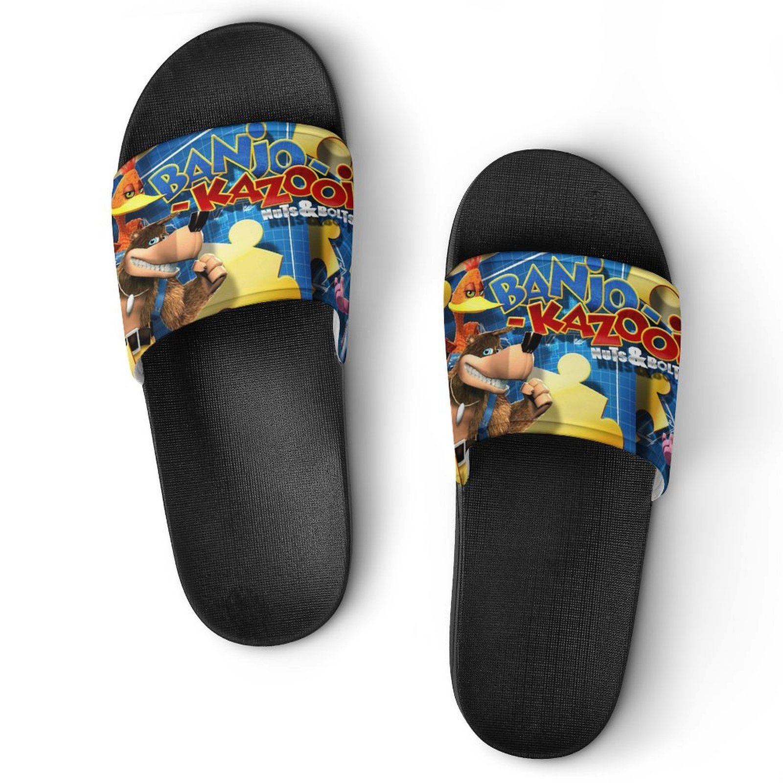 Banjo-Kazooie Shower Slippers for Women & Men Non-Slip House Shoes ...