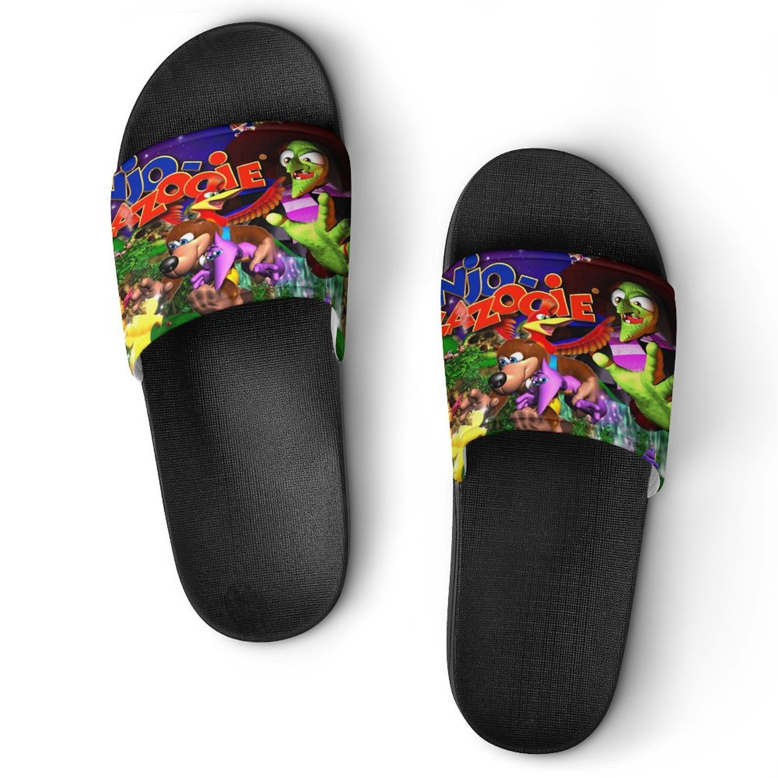 Banjo-Kazooie Shower Slippers for Women & Men Non-Slip House Shoes ...