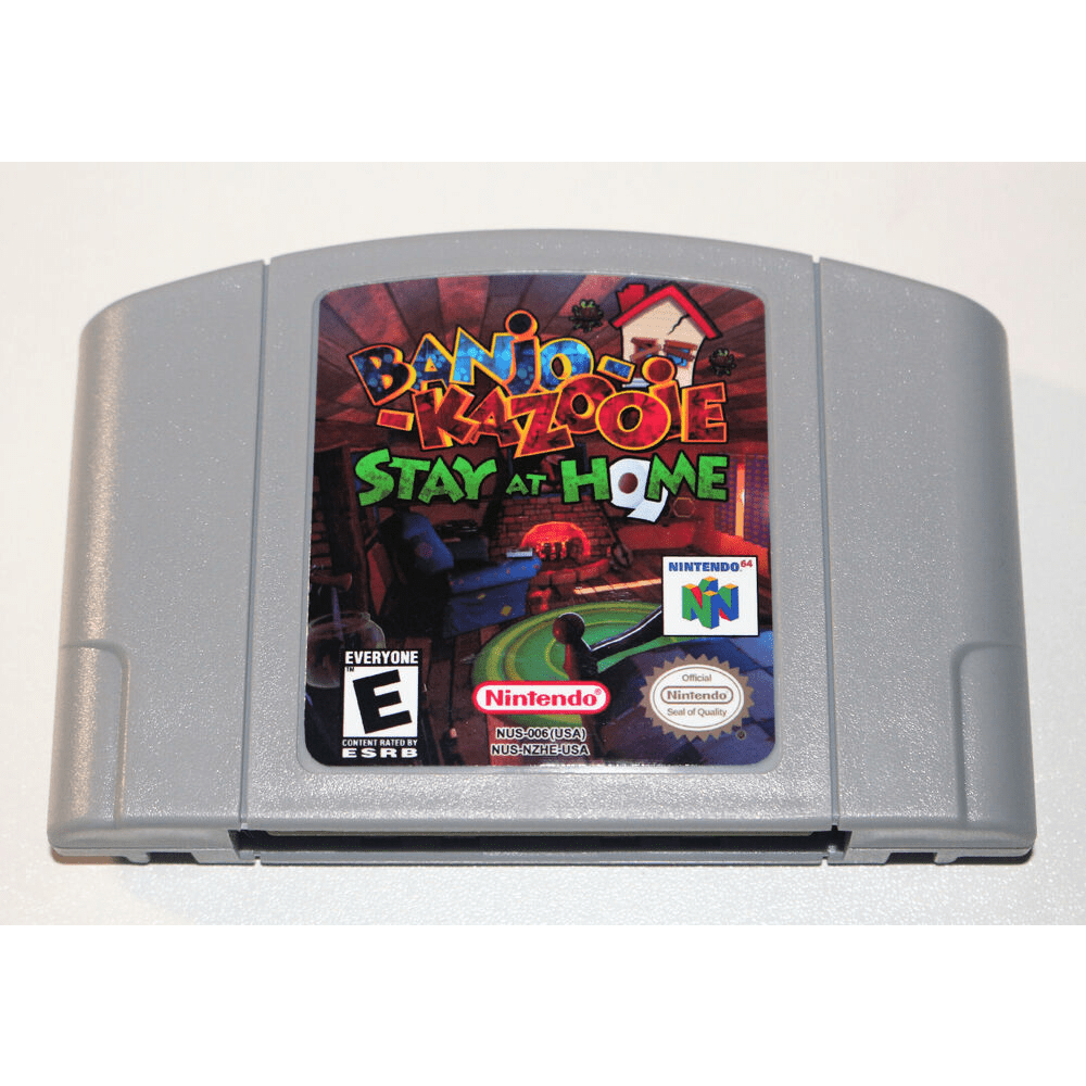 Banjo Kazooie Stay At Home English game for N64 NTSC-U/C USA Canada ...