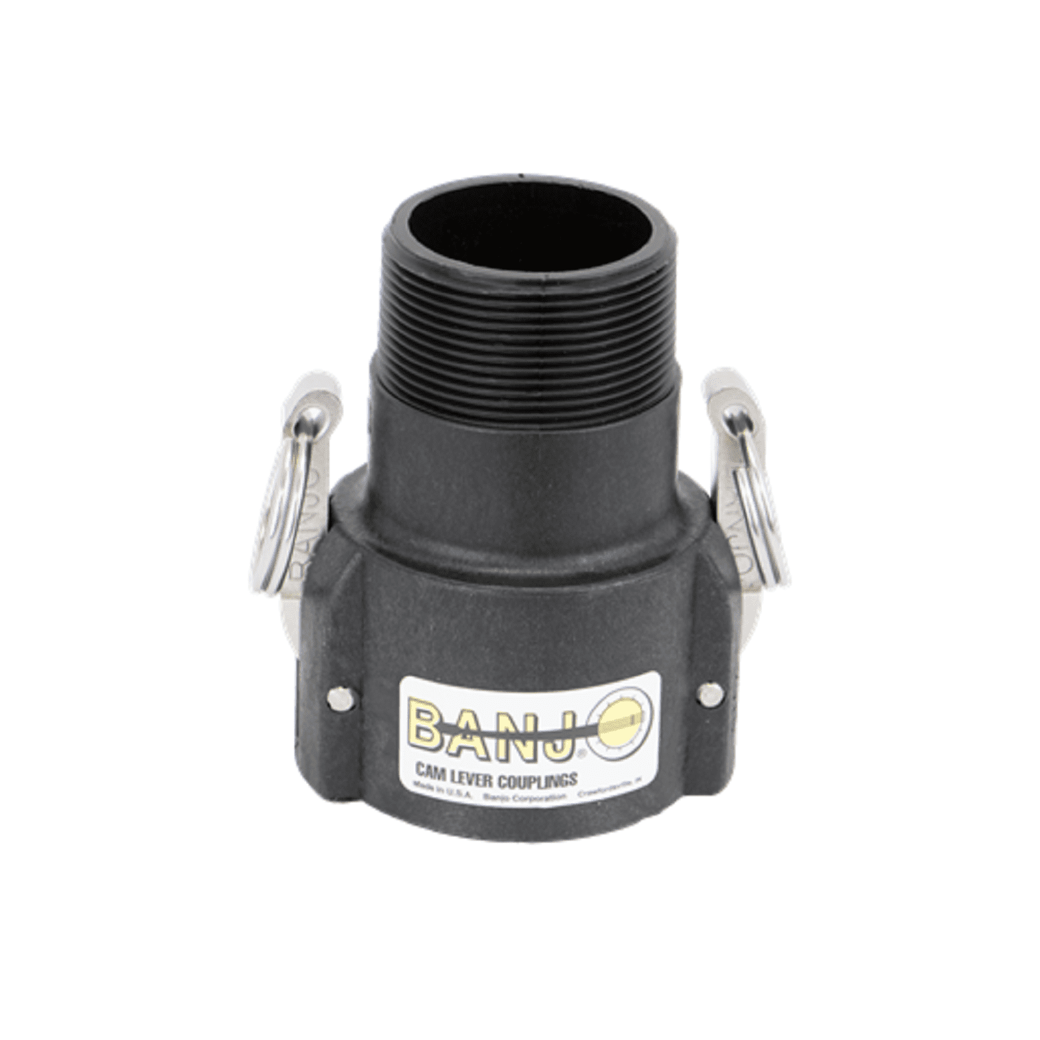 Banjo Manifold Pipe Fitting,2" Coupling,Type B 201B - Walmart.com