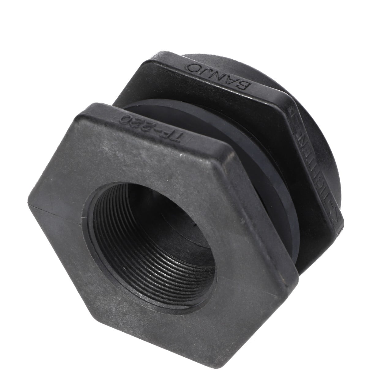 Banjo Poly Bulkhead Fitting TF220 - Walmart.com