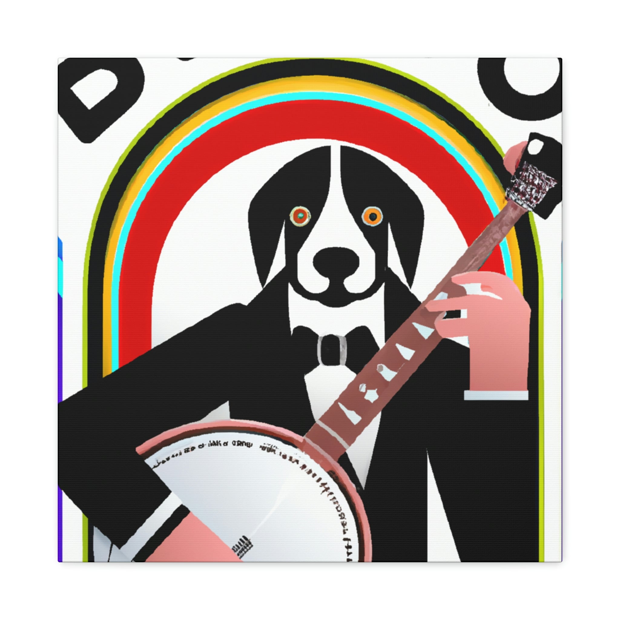 "Banjo Strumming Radiance" - Canvas - Walmart.com