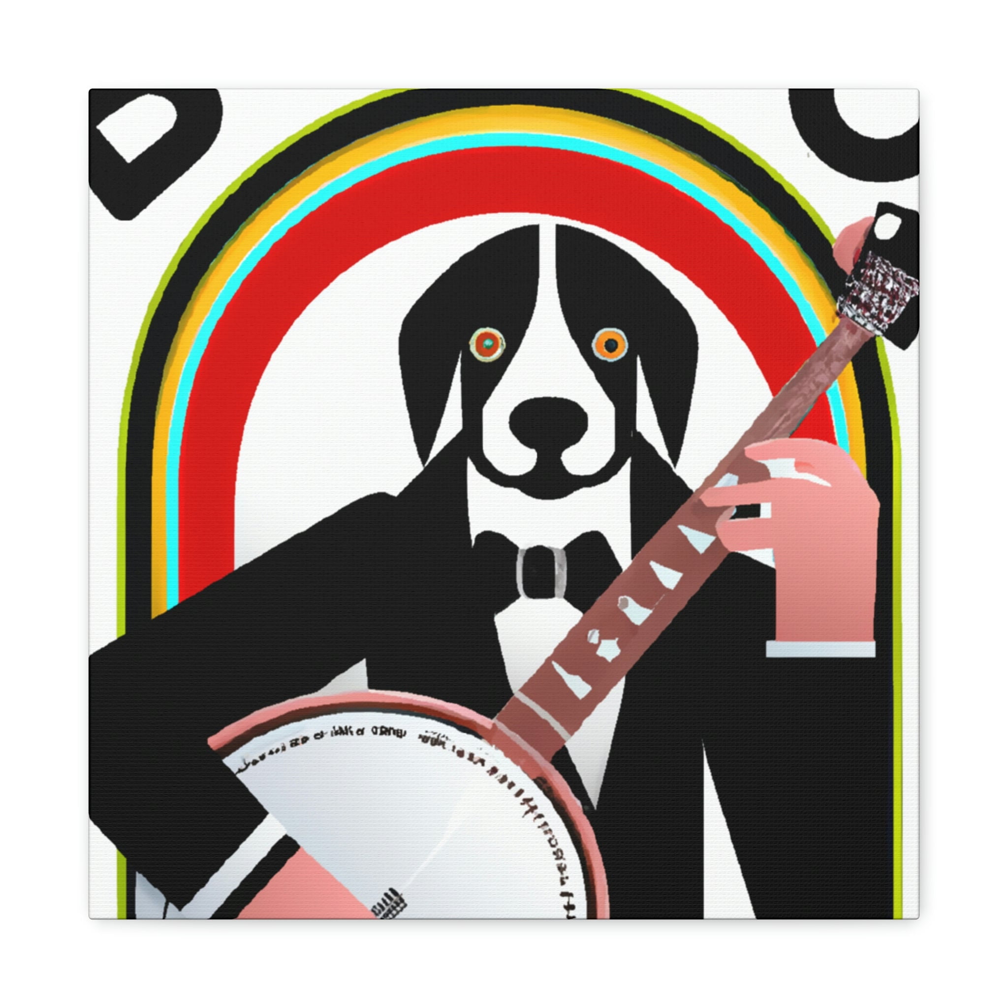 "Banjo Strumming Radiance" - Canvas - Walmart.com