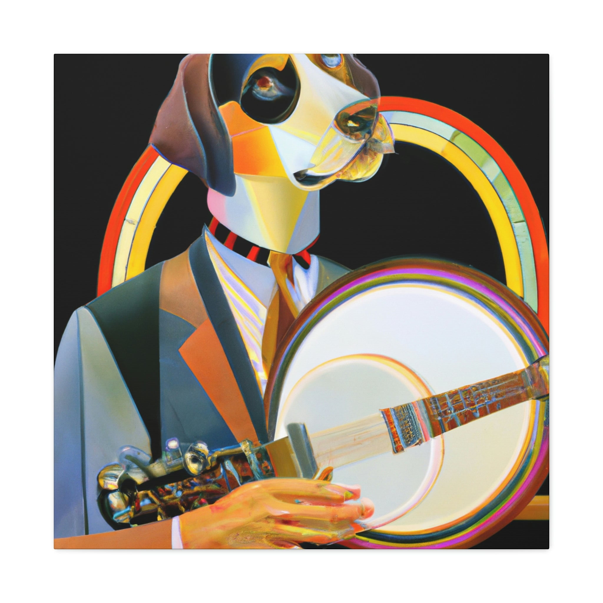"Banjo Strumming Sunshine" - Canvas - Walmart.com